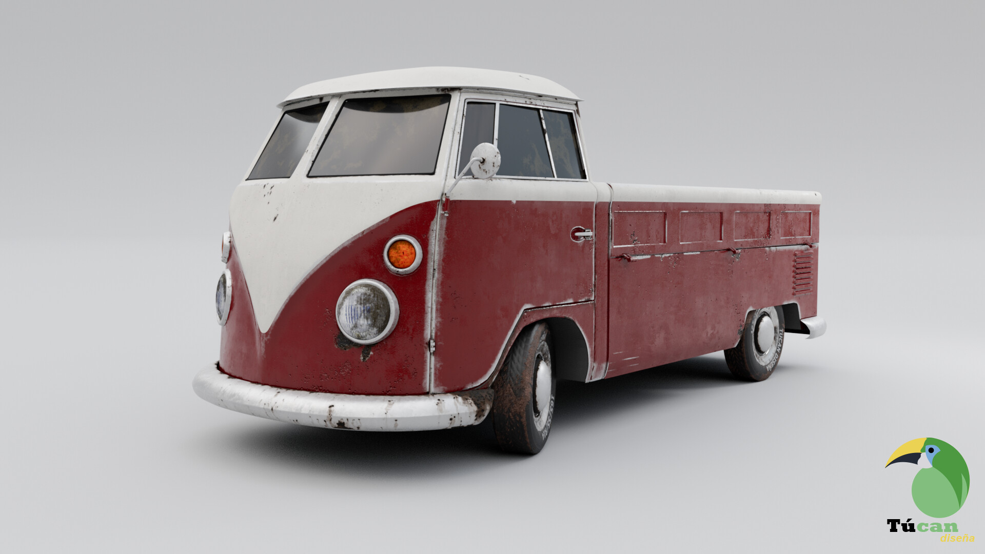 ArtStation - VOLKSWAGEN COMBI T1