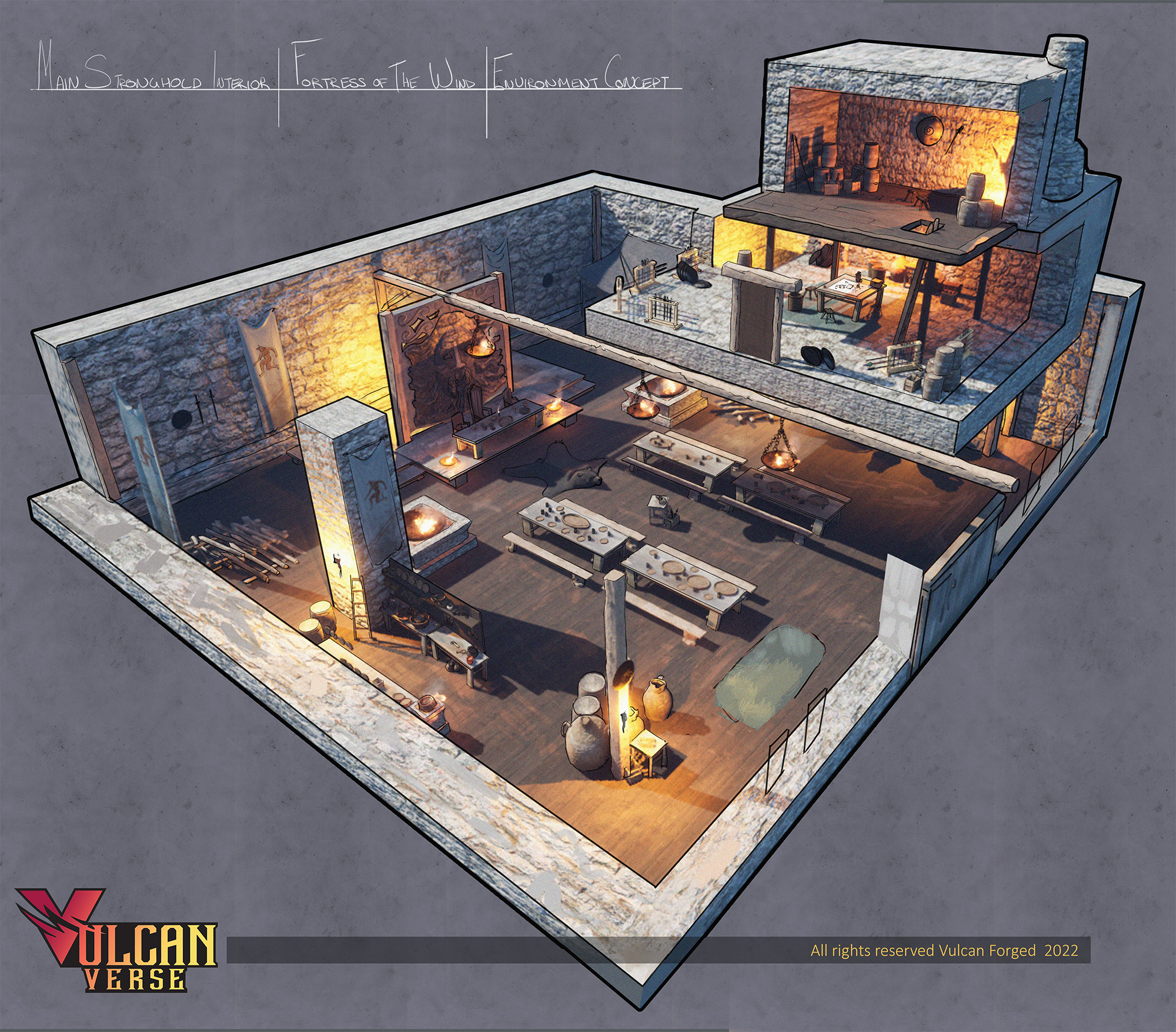 Kimon Agourides - Fortress of the Wind - Boreas - Vulcan Verse