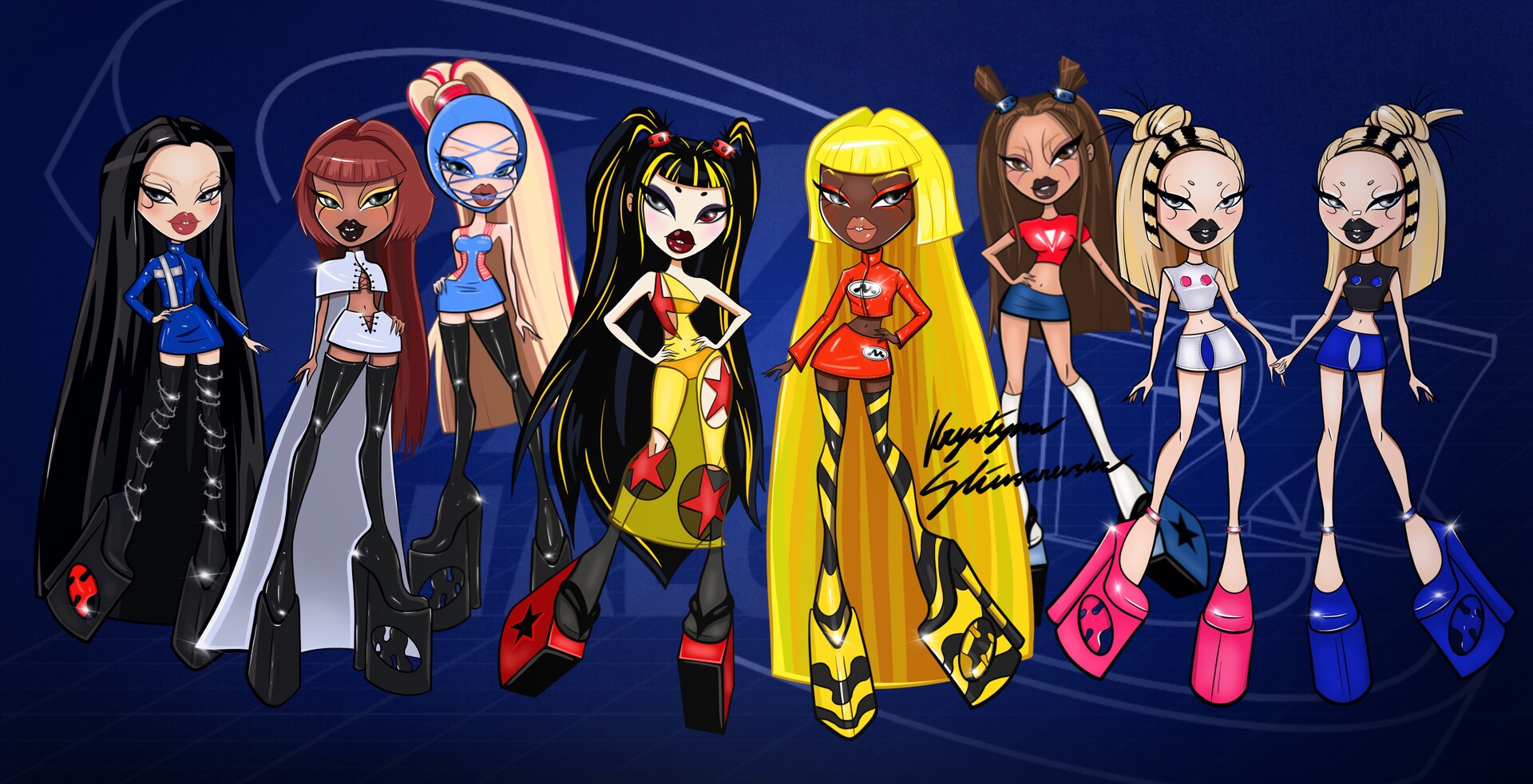 ArtStation - Bratz x Mowalola team