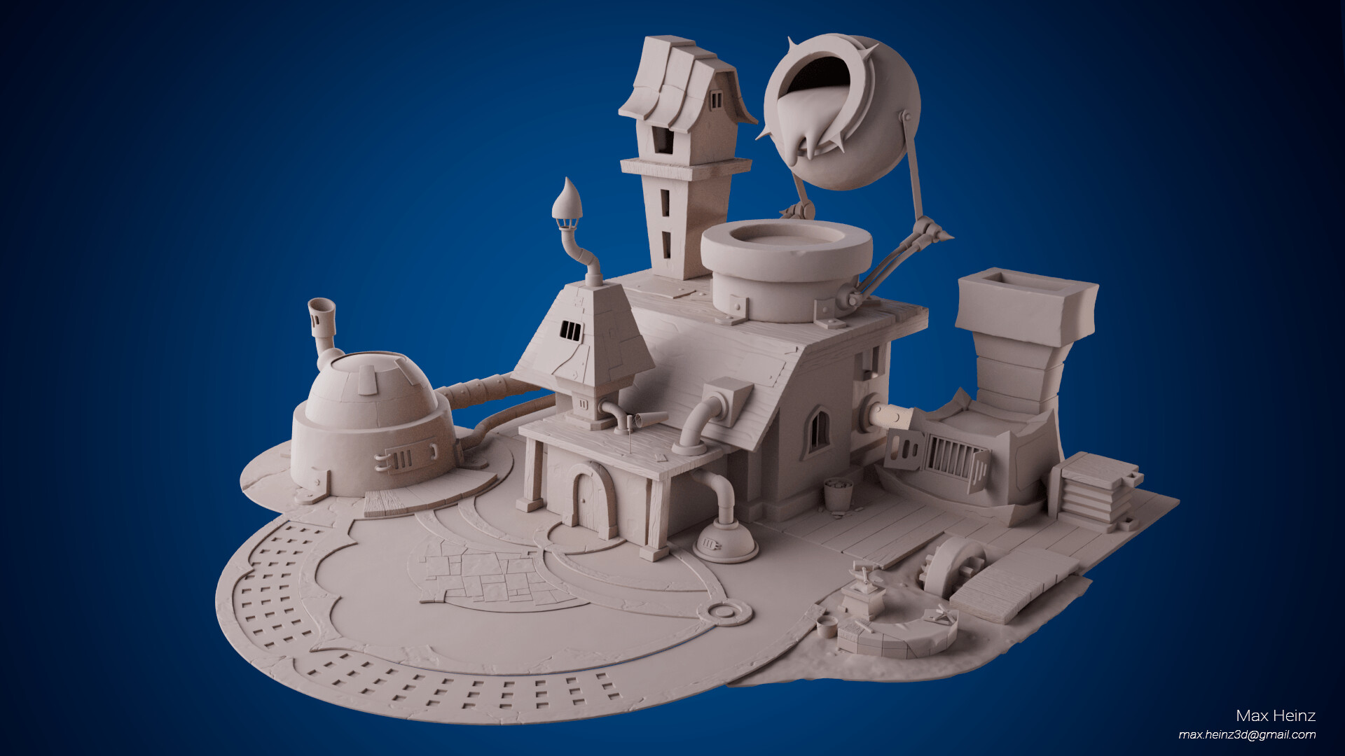 Max Heinz - Smithy Diorama