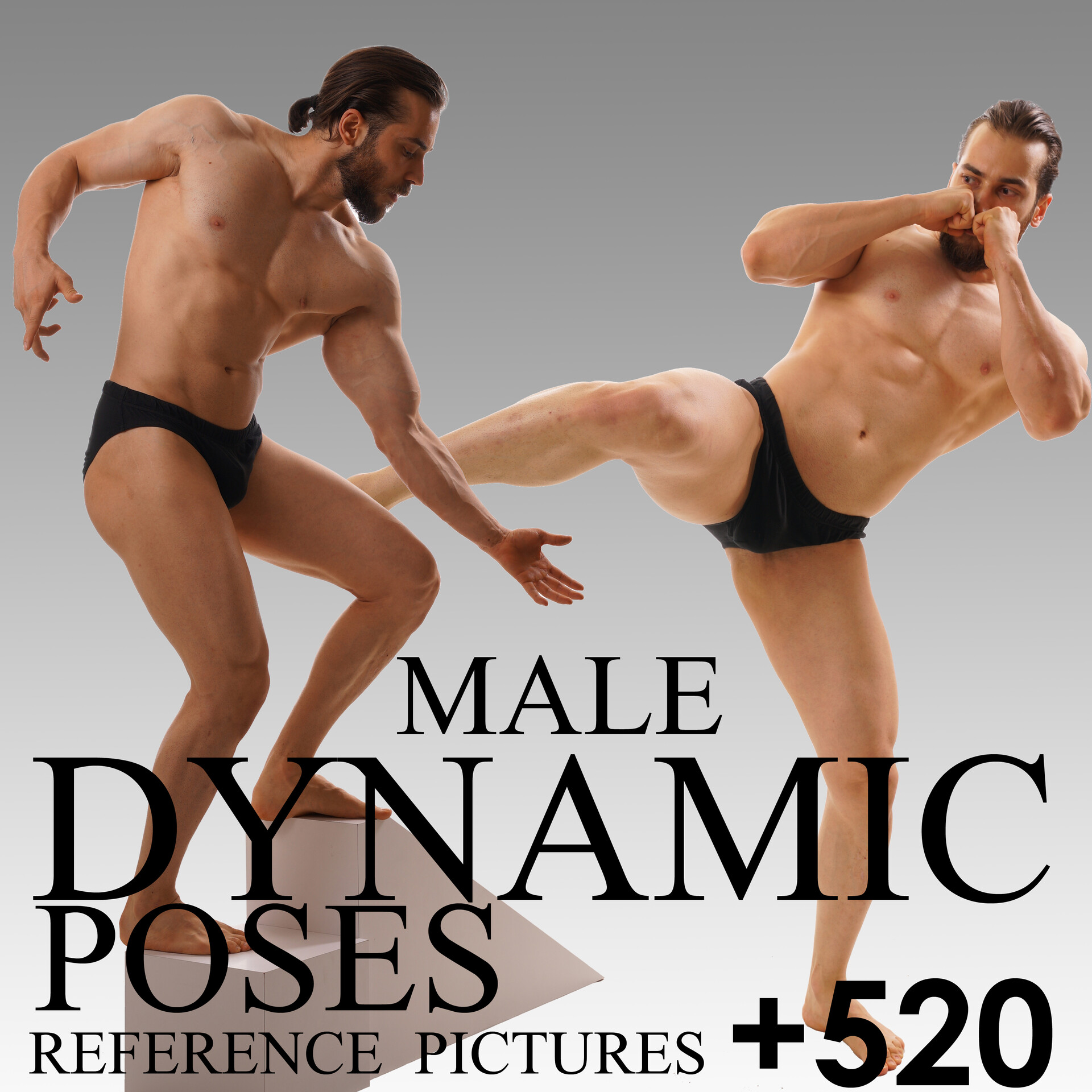 ArtStation - 520+ Male Dynamic poses refpack