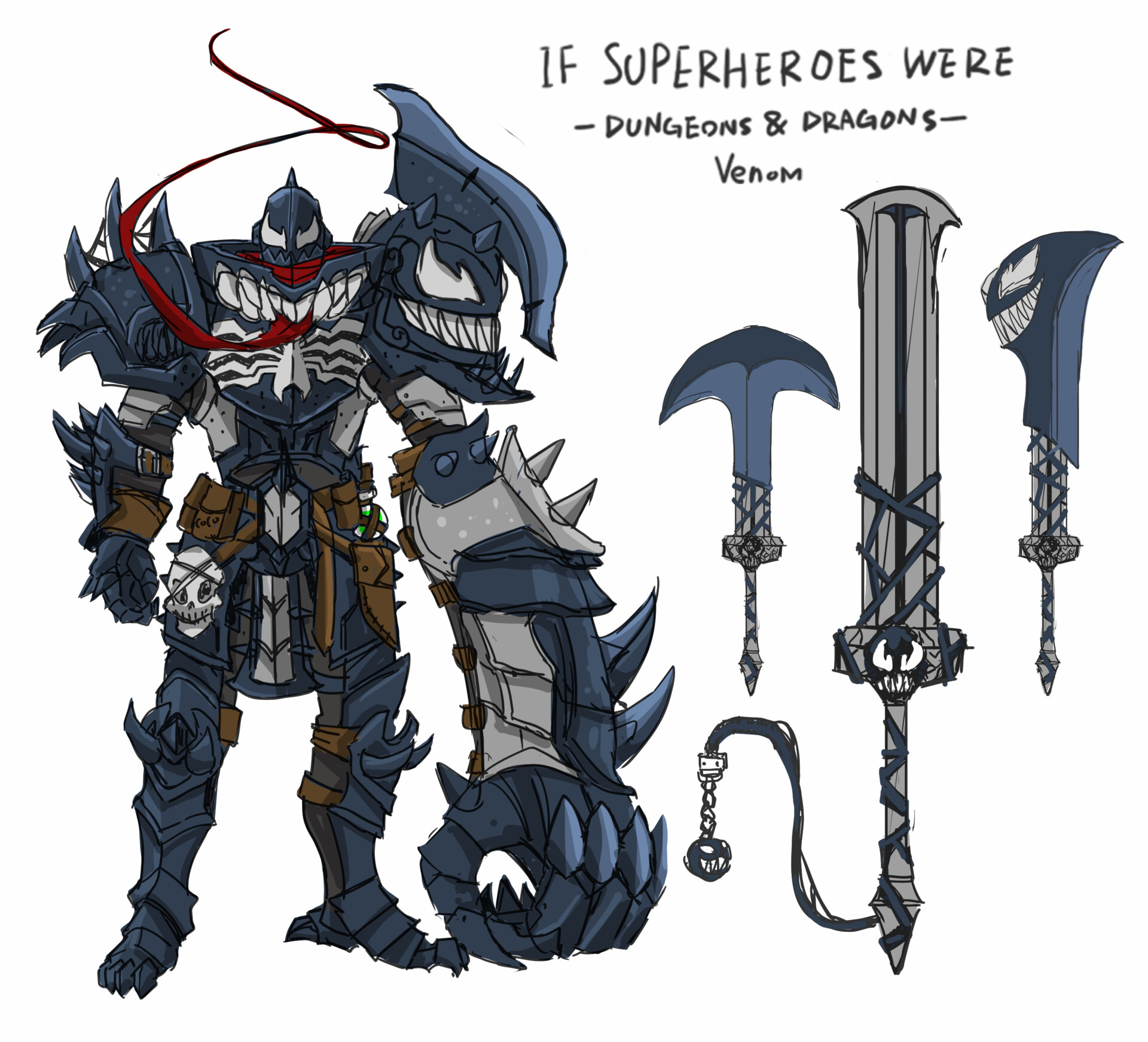 ArtStation - "Venom Knight"