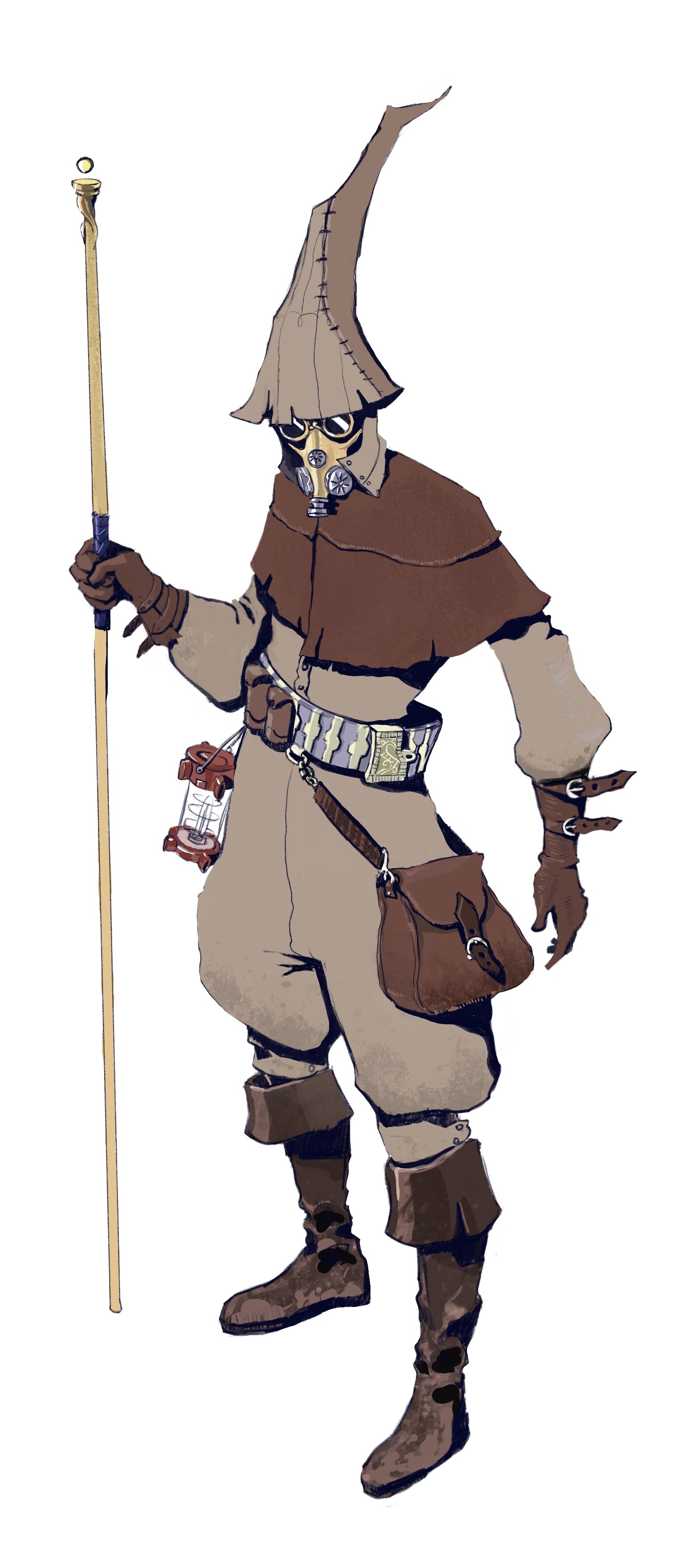 ArtStation - A Wizard From The Wasteland