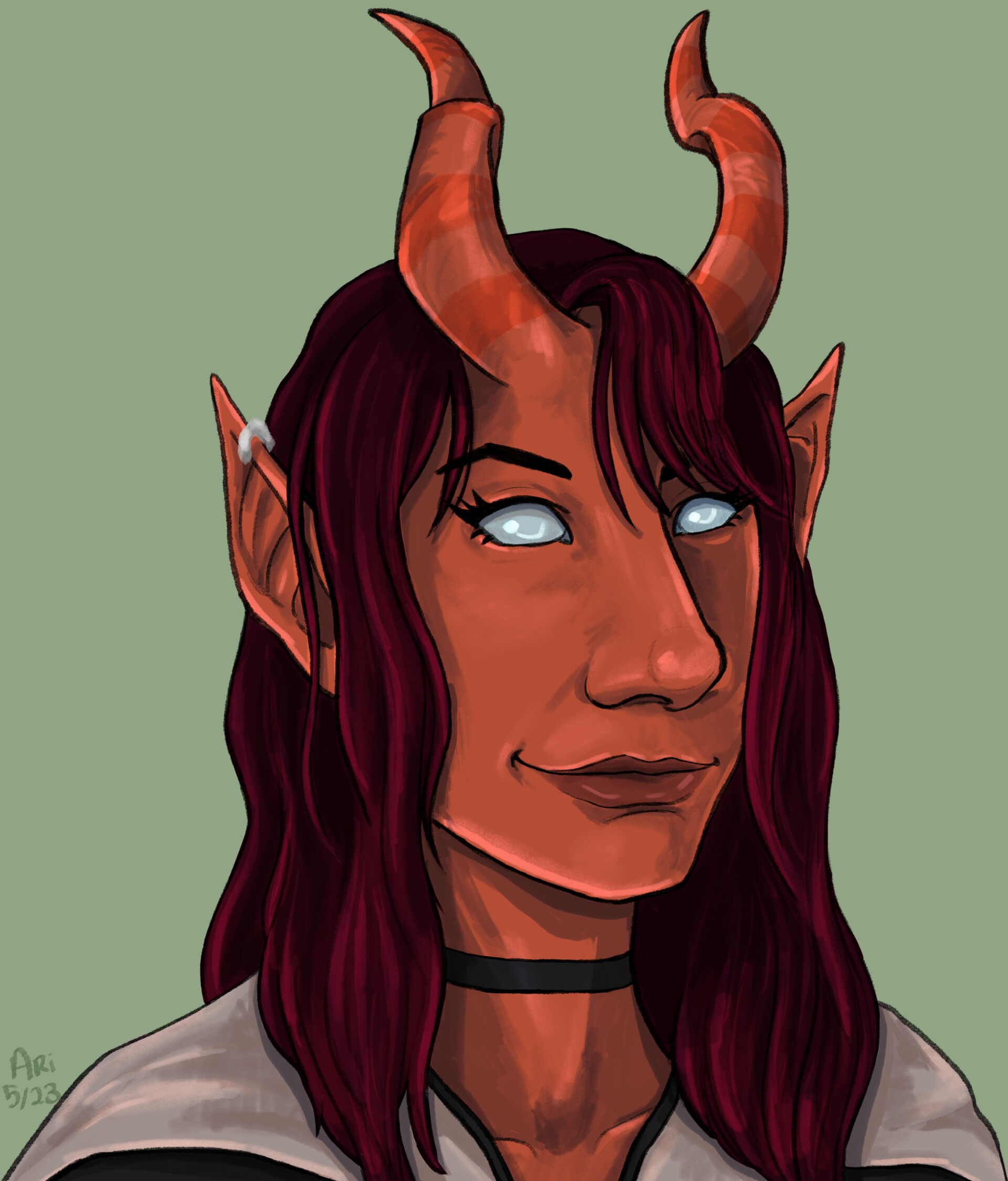 Ari Mehrberg - Lila (D&D Character - Bust/Icon)