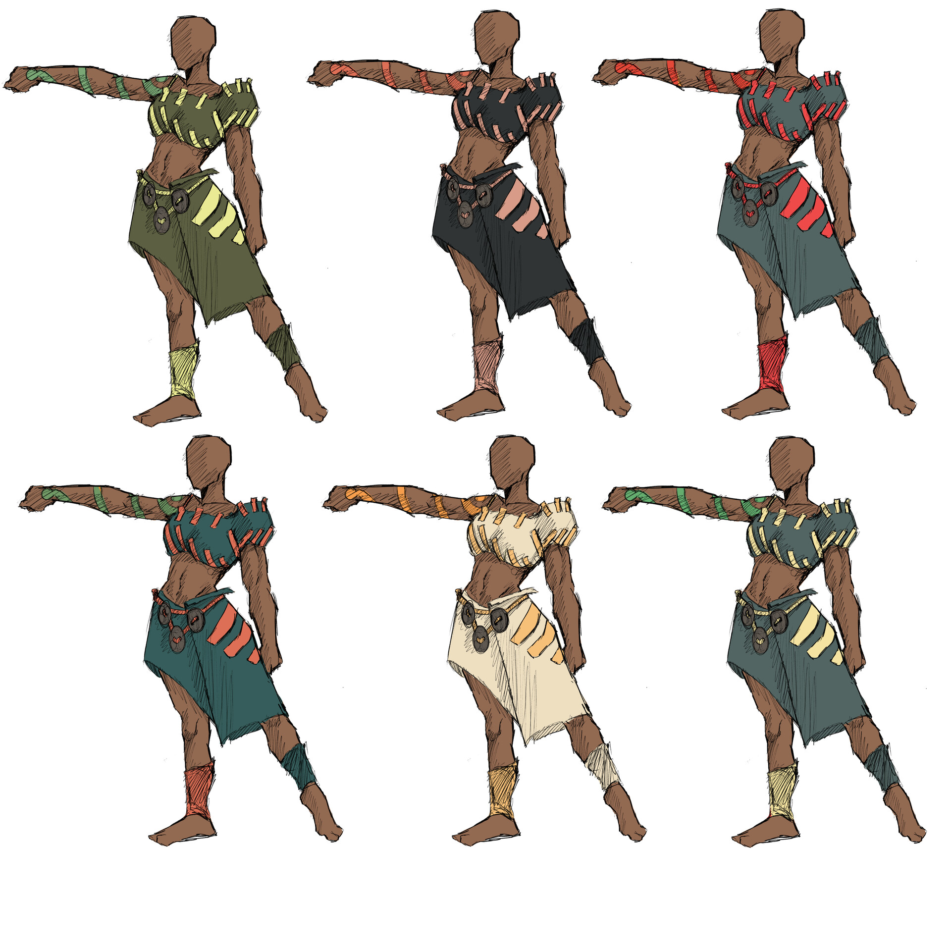 ArtStation - Color variations