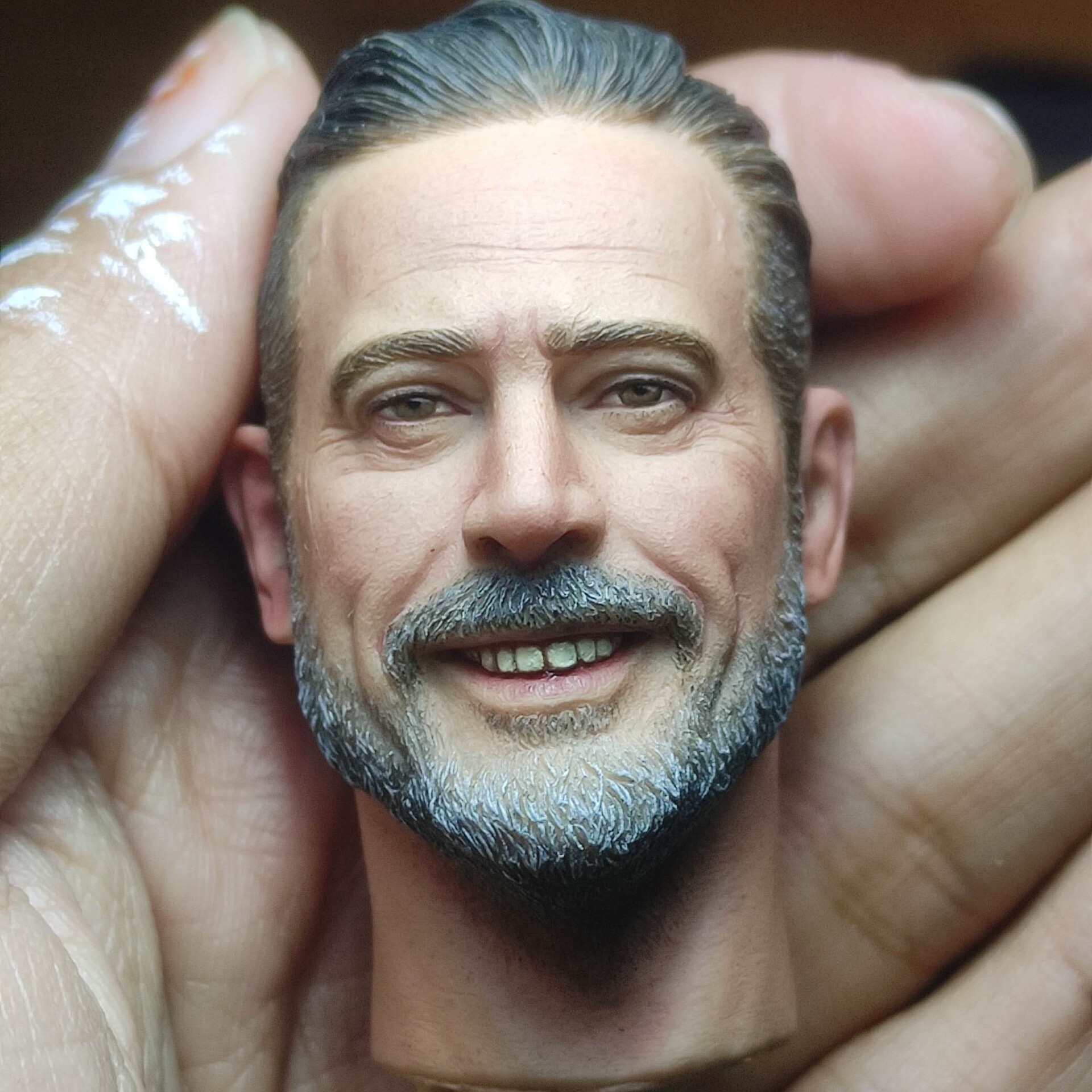ArtStation - negan head sculpt