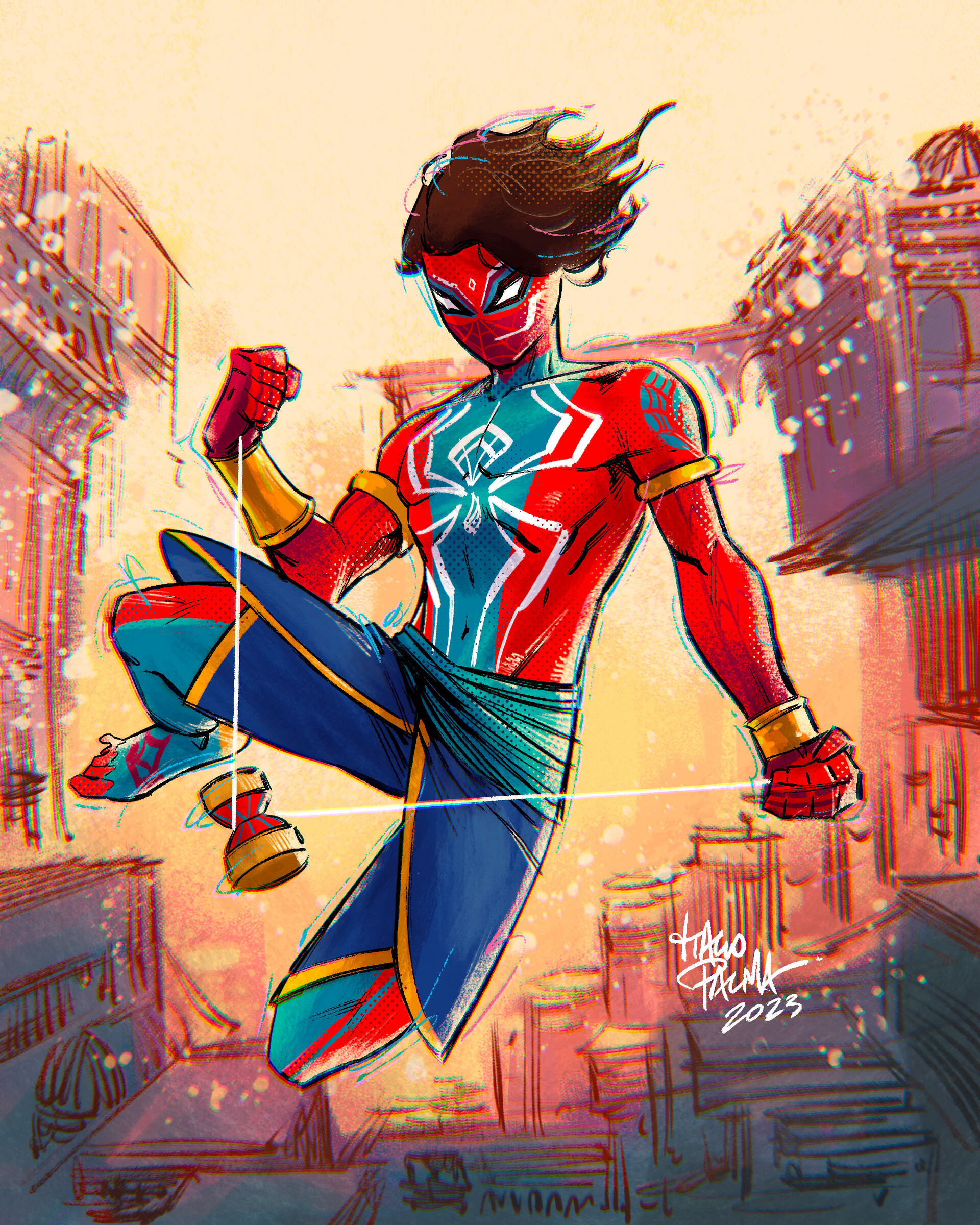 ArtStation - Indian Spiderman - Pavitr Prabhakar