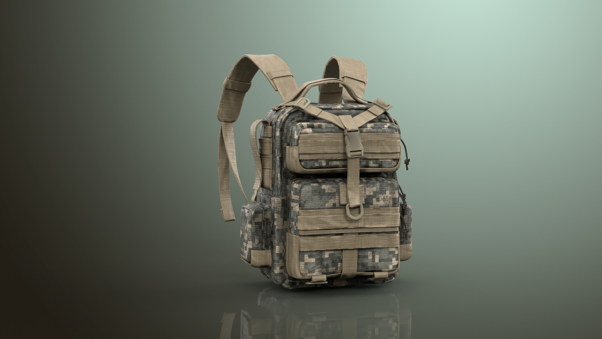 ArtStation - Military Backpack-02