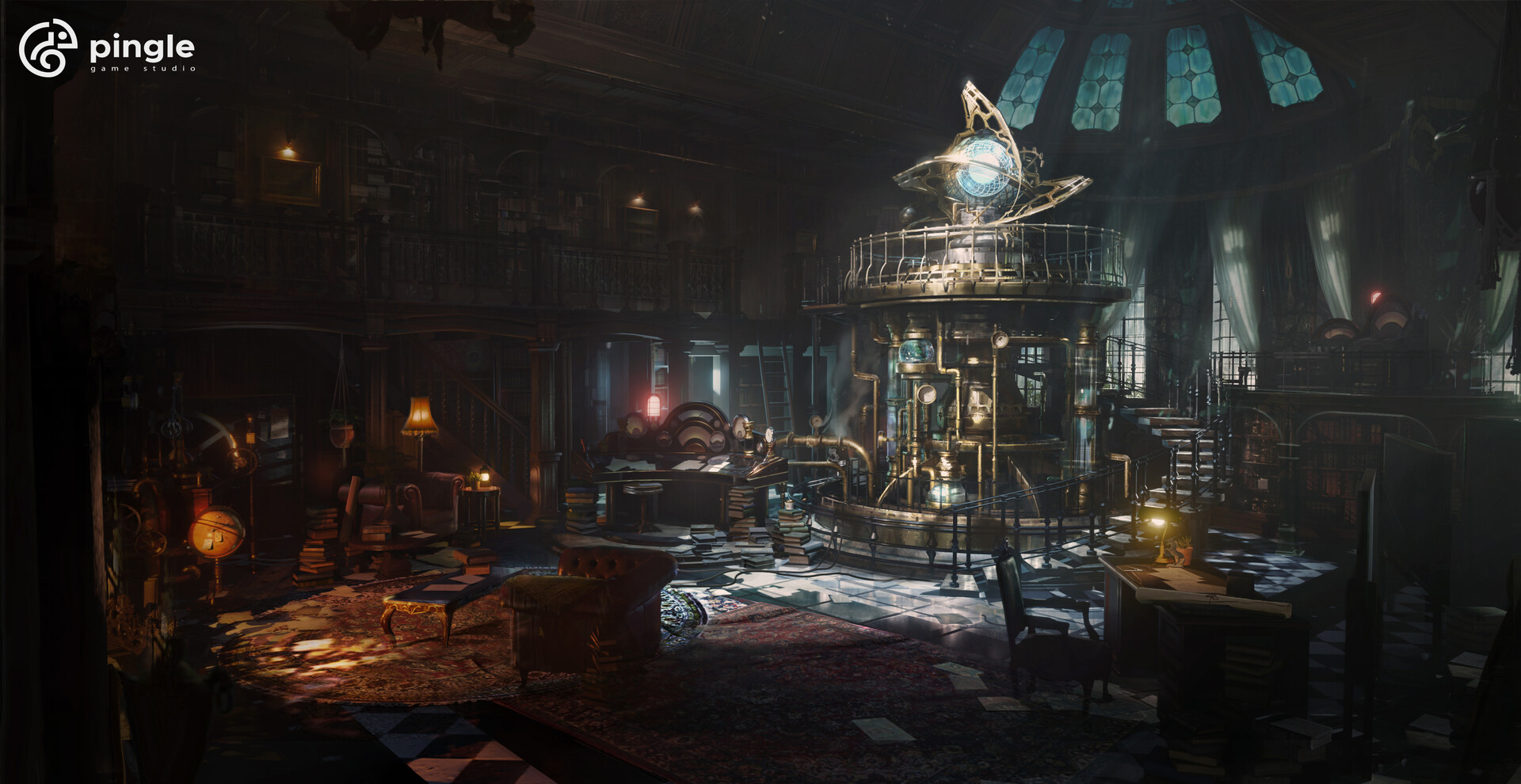 Pingle Studio - Steampunk Lab