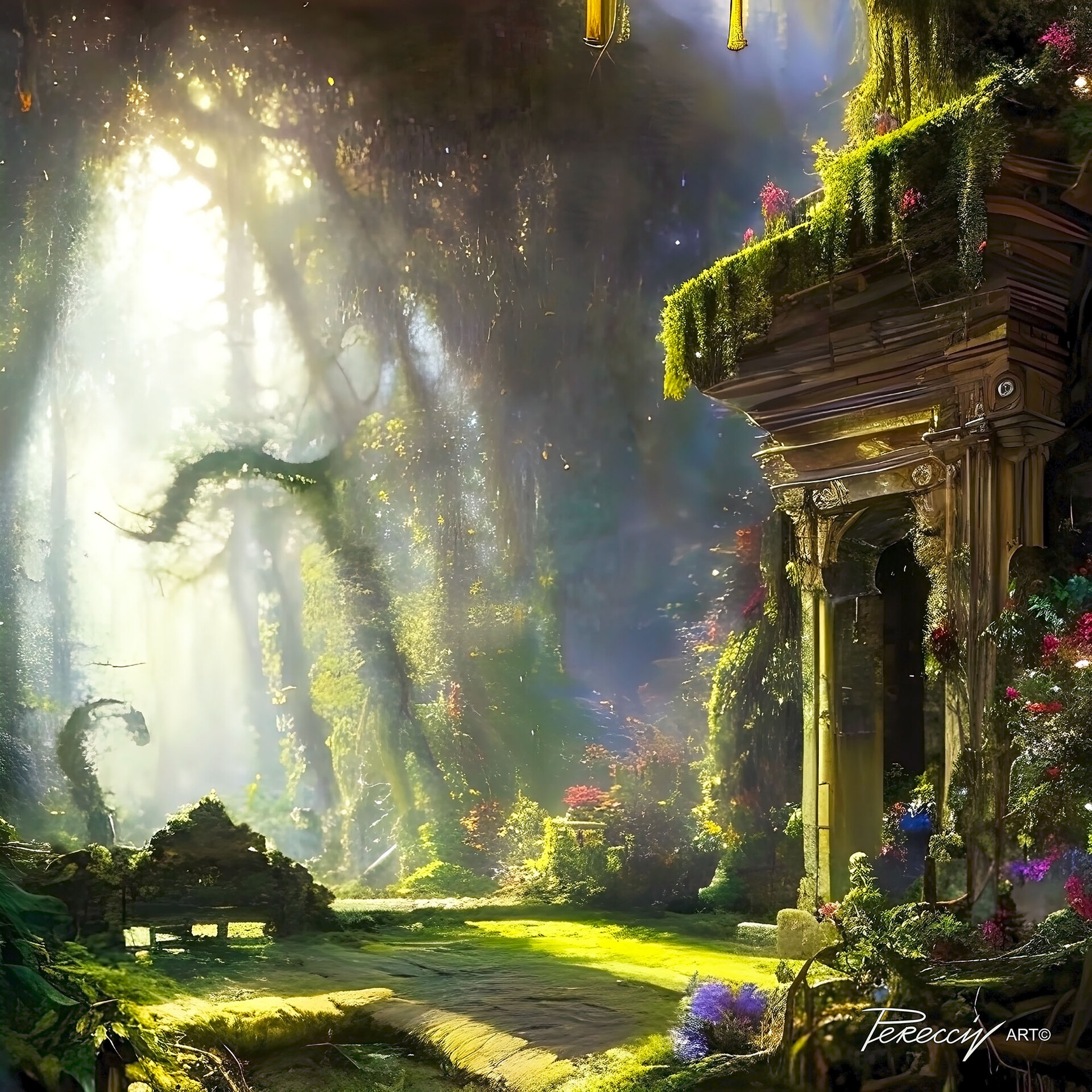 ArtStation - Magic Garden - 202307034.