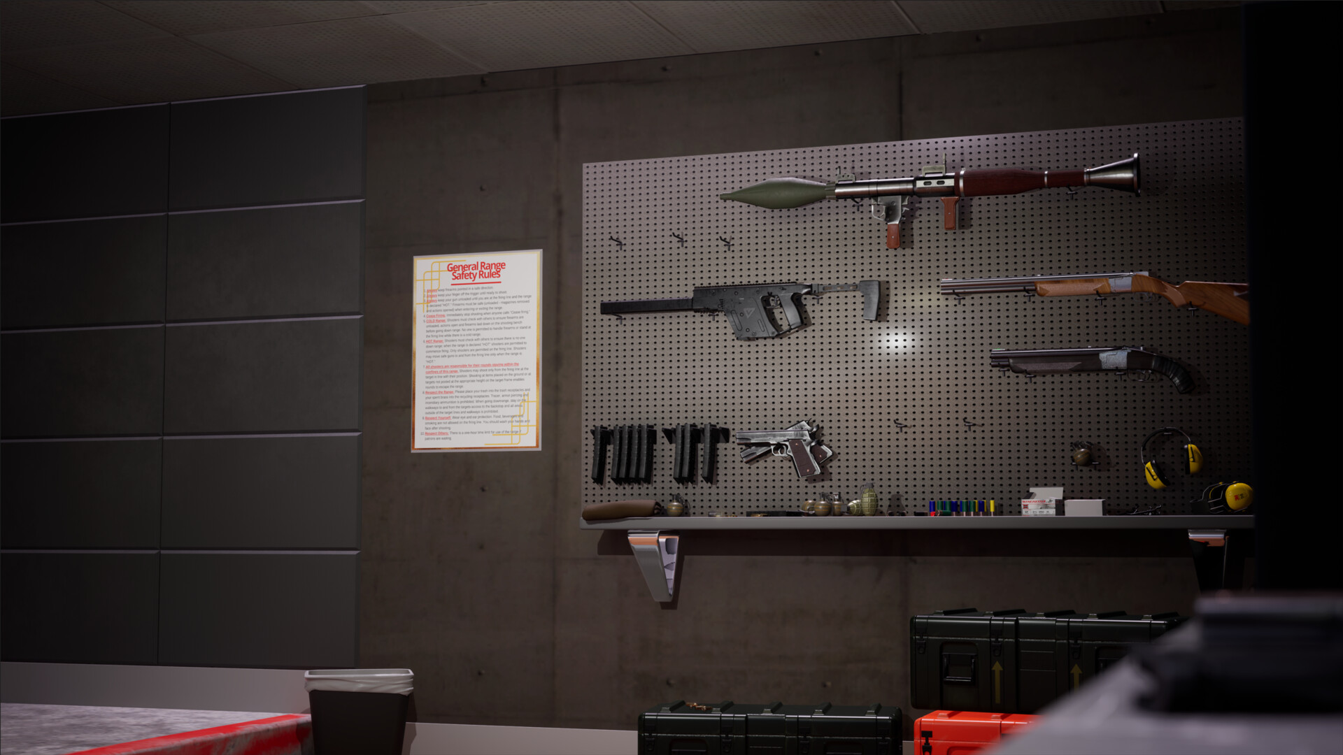 ArtStation - Shooting Range - school project