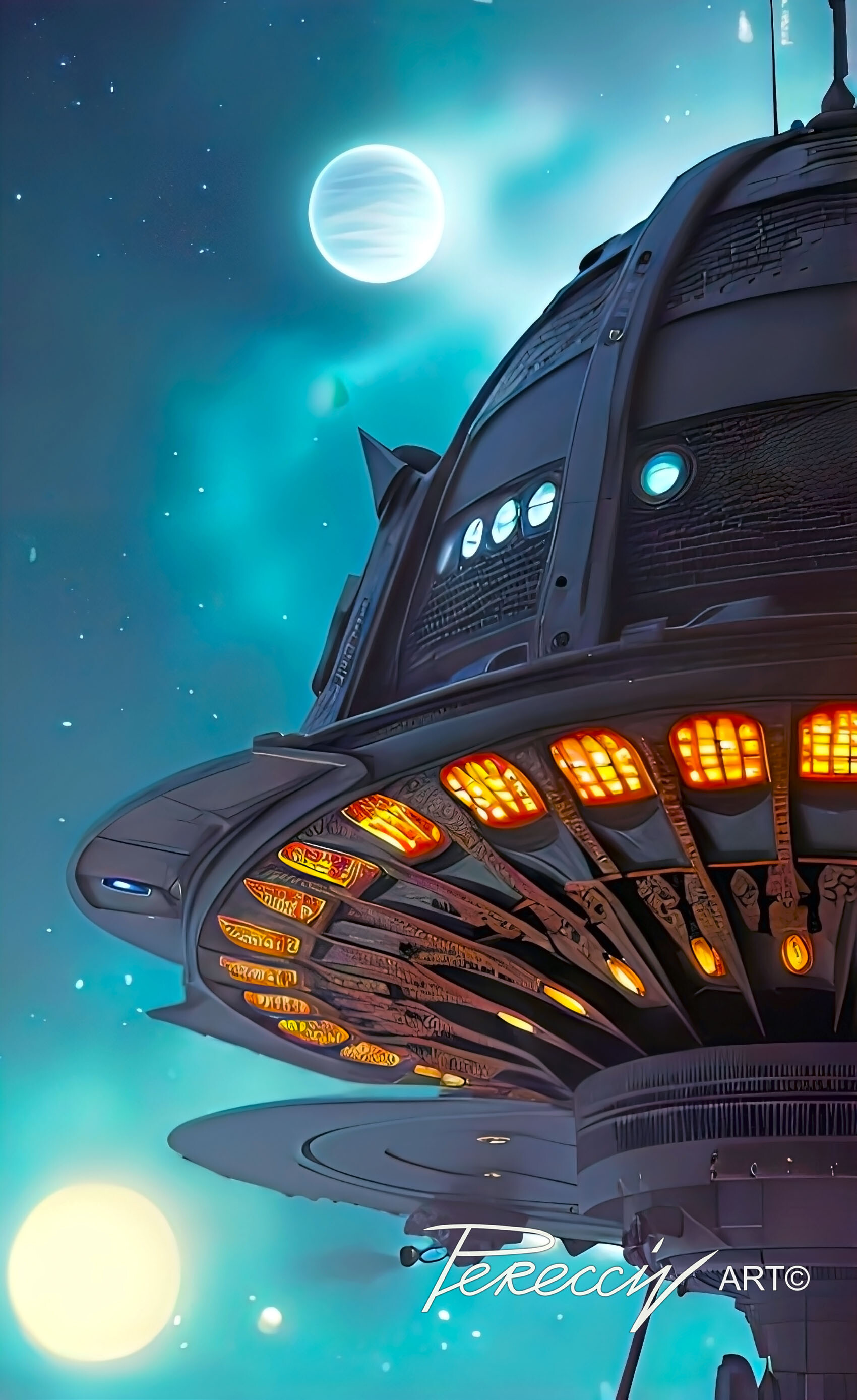 ArtStation - Galactic station - 202307039.