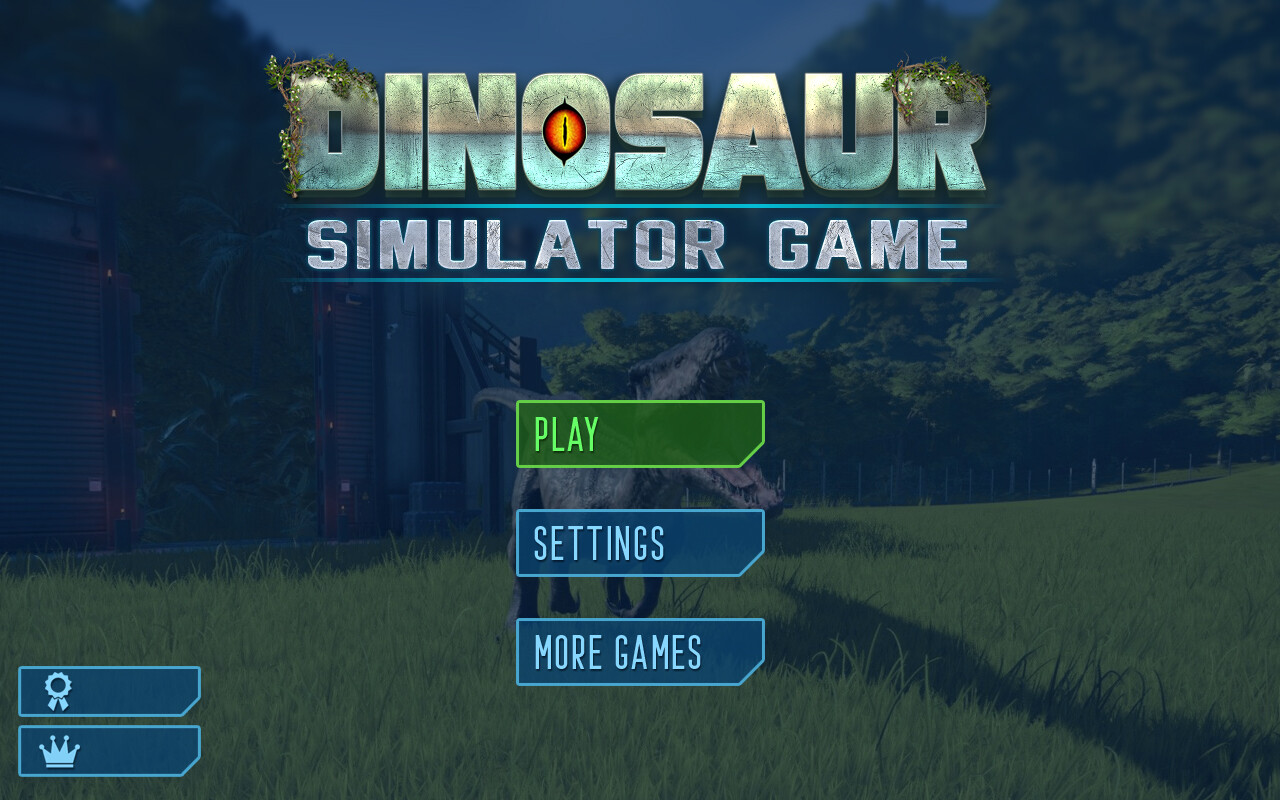 Venkata Chary Uppanuntala - Dinosaur Sim UI