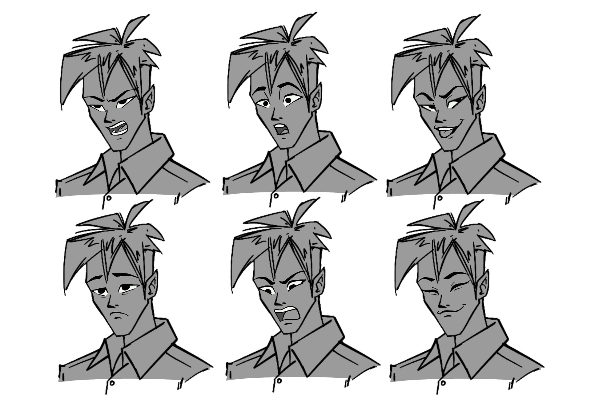 ArtStation - FACIAL EXPRESSION