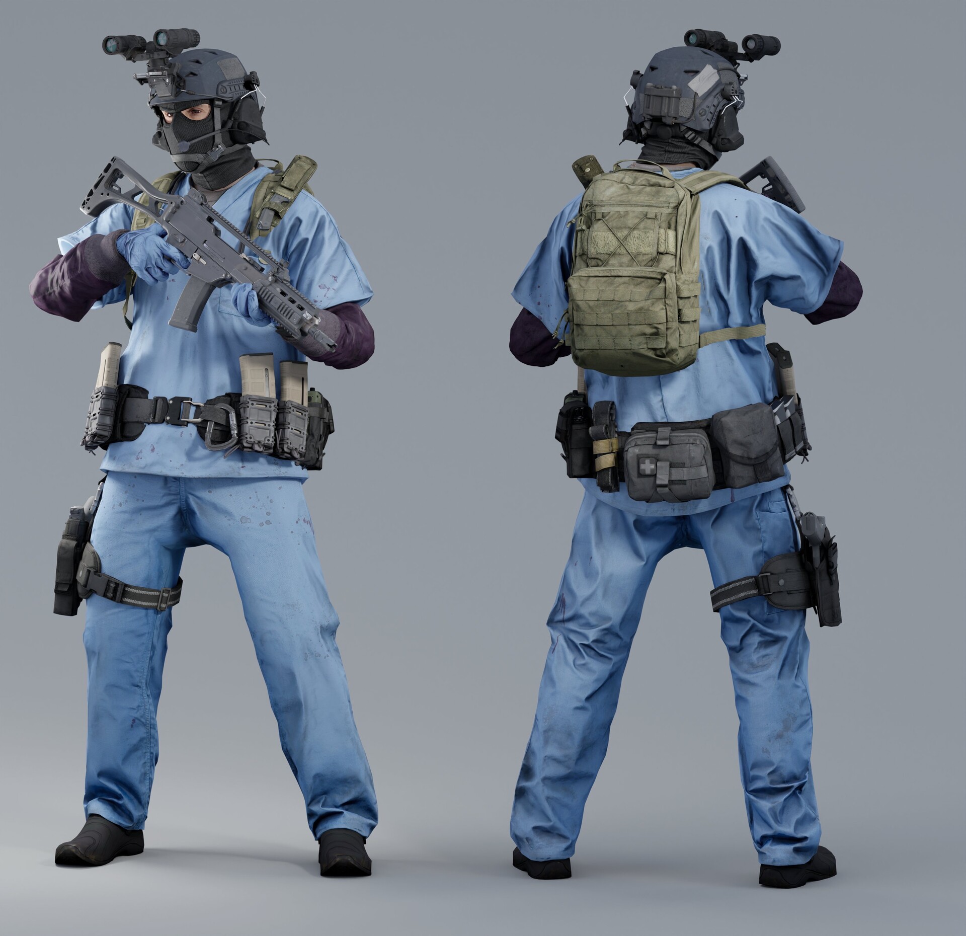 ArtStation - MwII fan kitbash