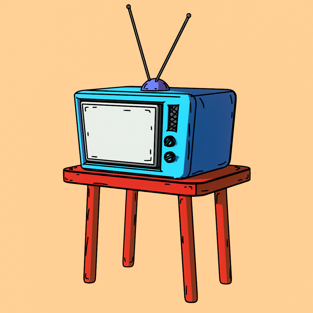 ArtStation - Stylized TV