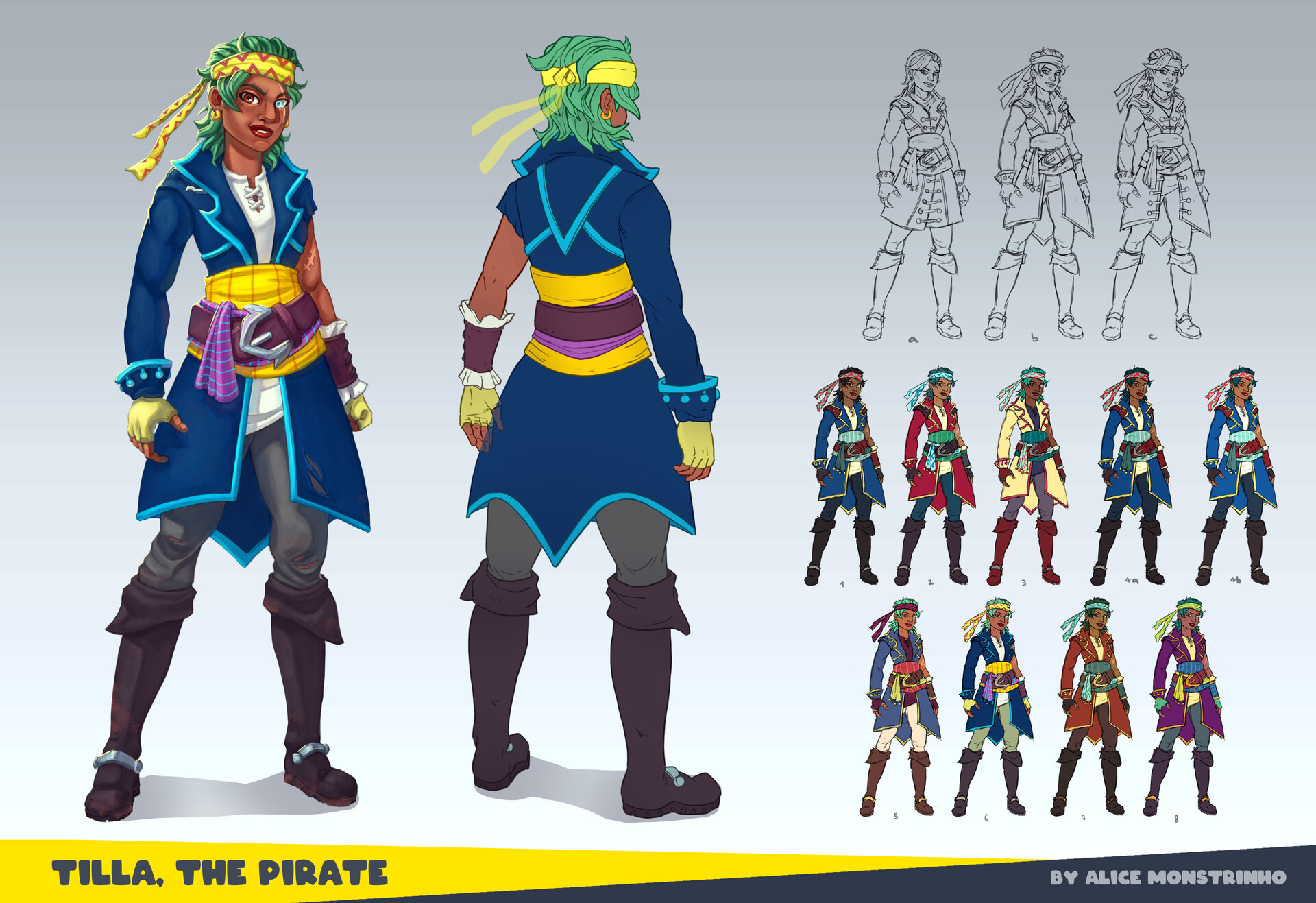 Alice Monstrinho - Tilla, The Pirate