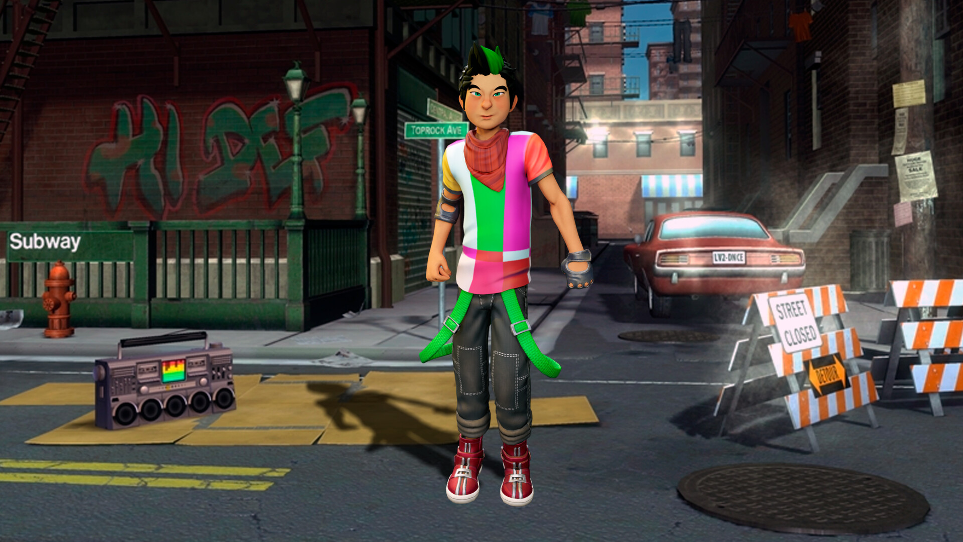 ArtStation - Glitch - Dance Central