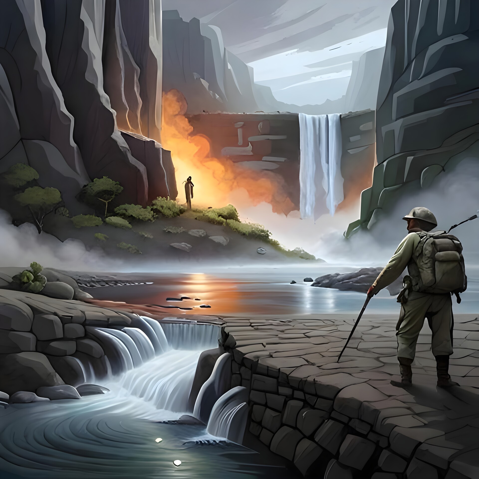 ArtStation - Soldiers & Landscape