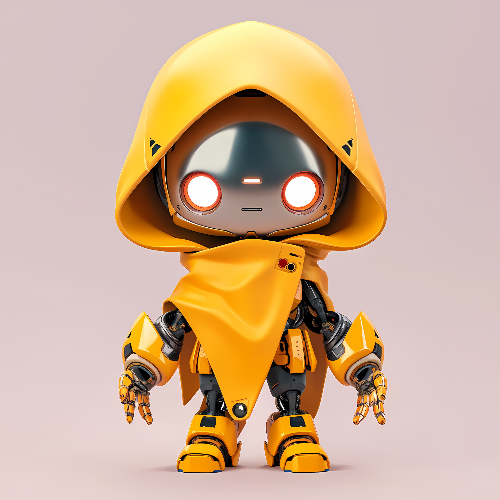 ArtStation - Yellow Hood Robot