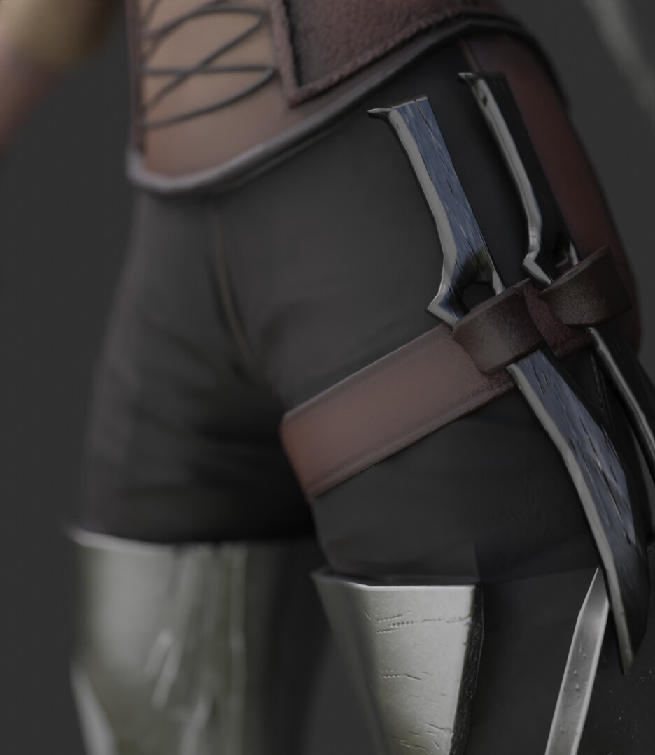 Angelic Aram - Focused Renders of Lunaris: Original Character