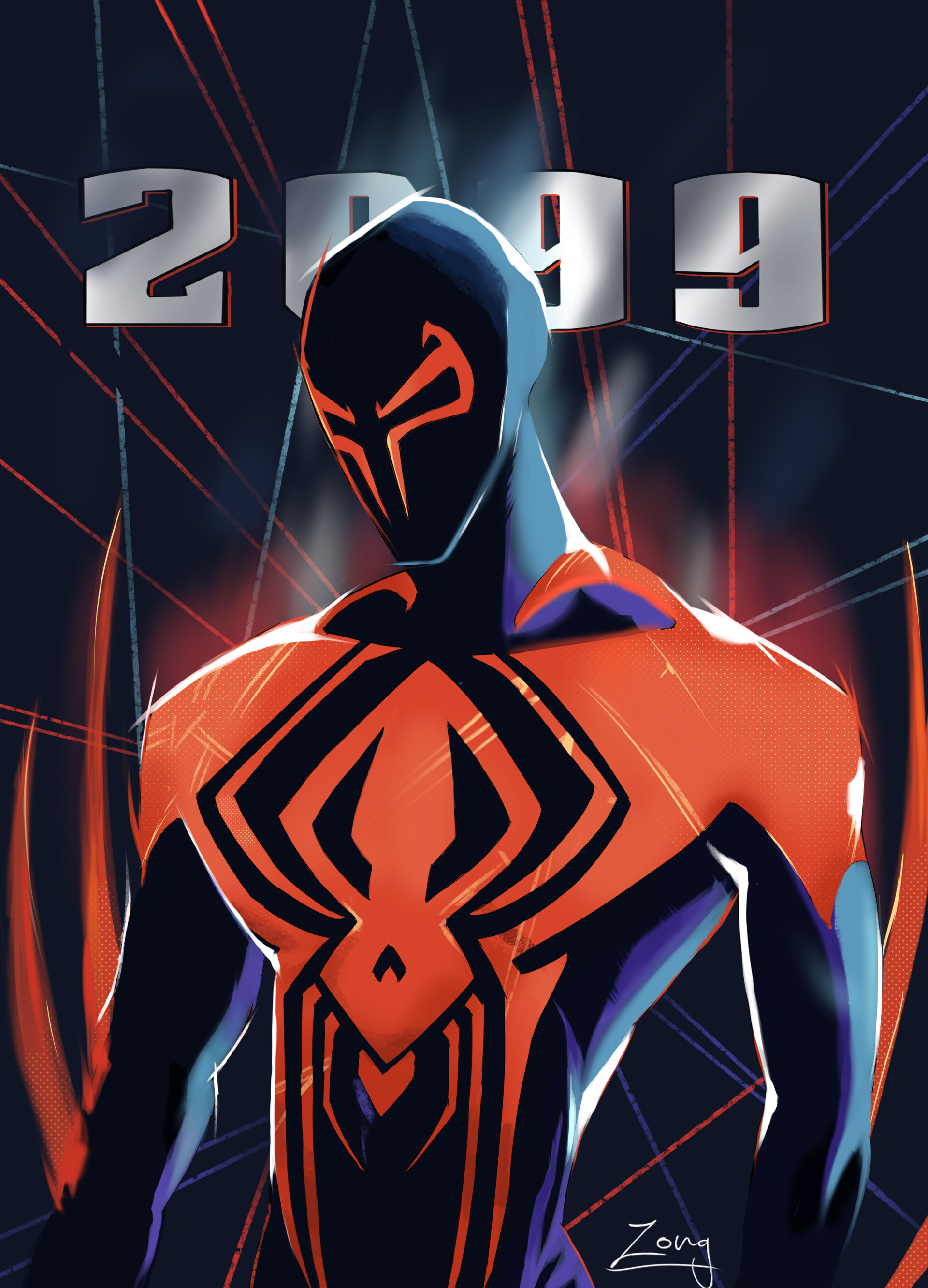 ArtStation - Spider-Man 2099