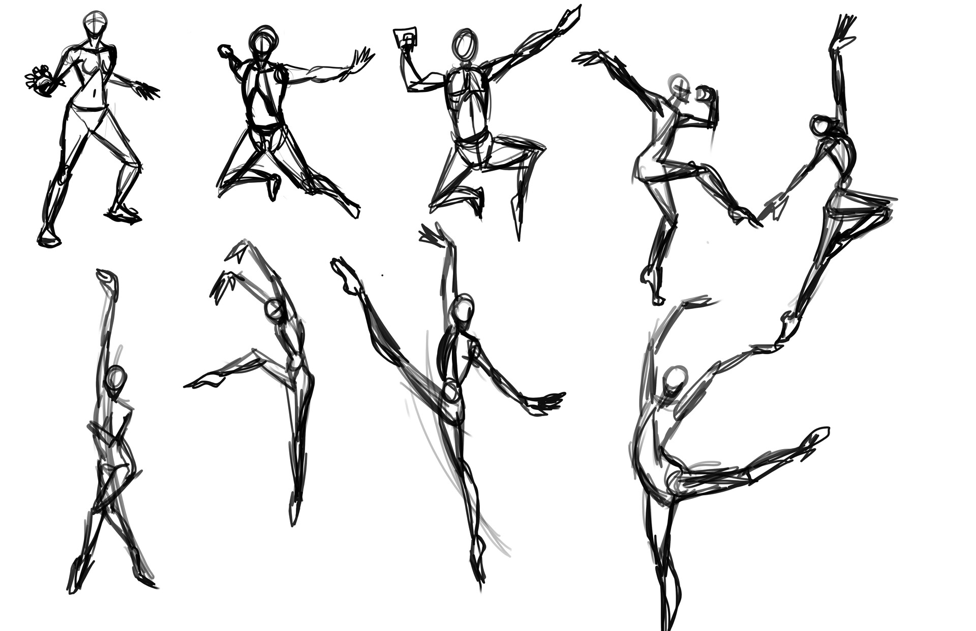 ArtStation - Foreshortening Practice