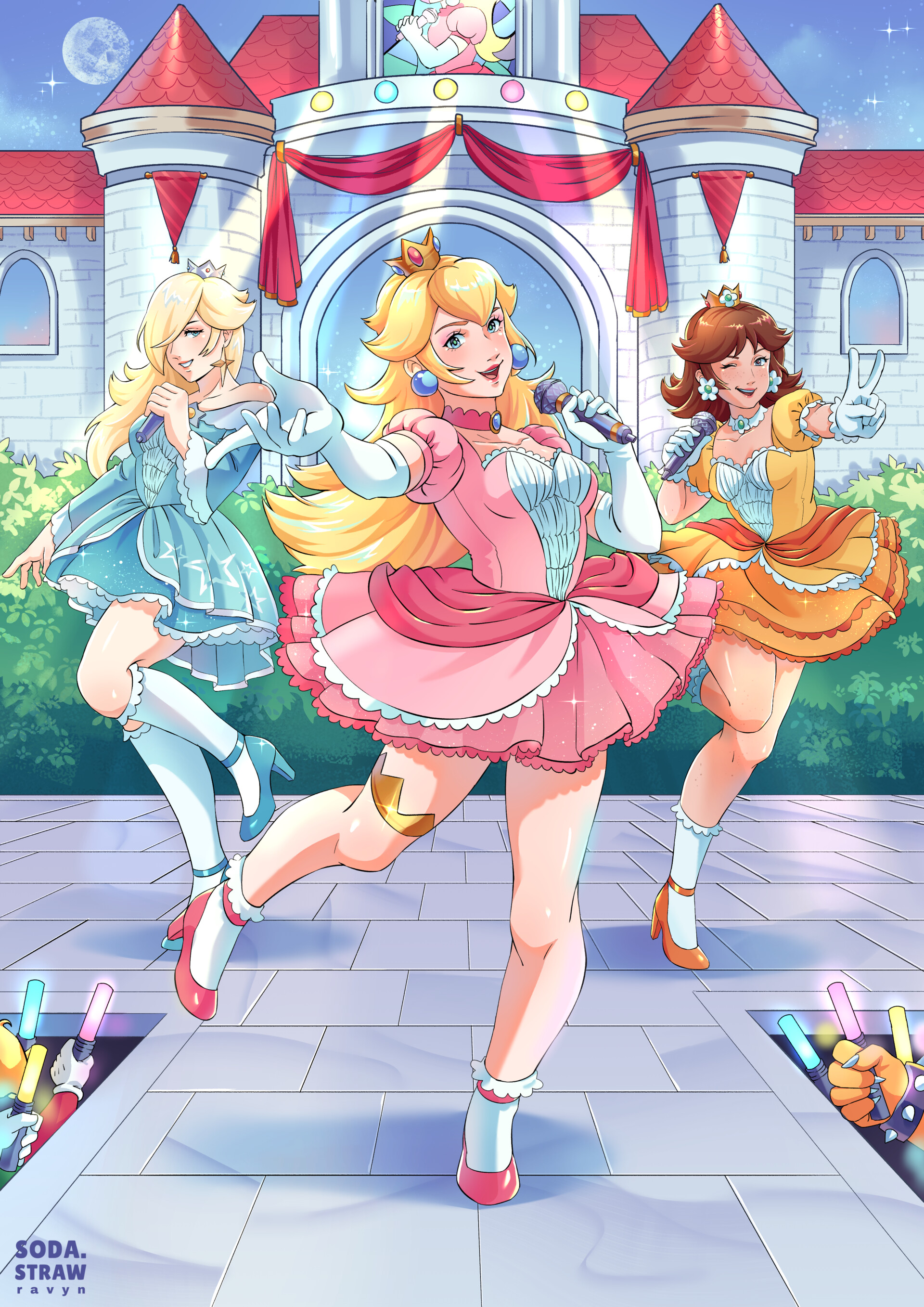 ArtStation - Mario Idol Girls