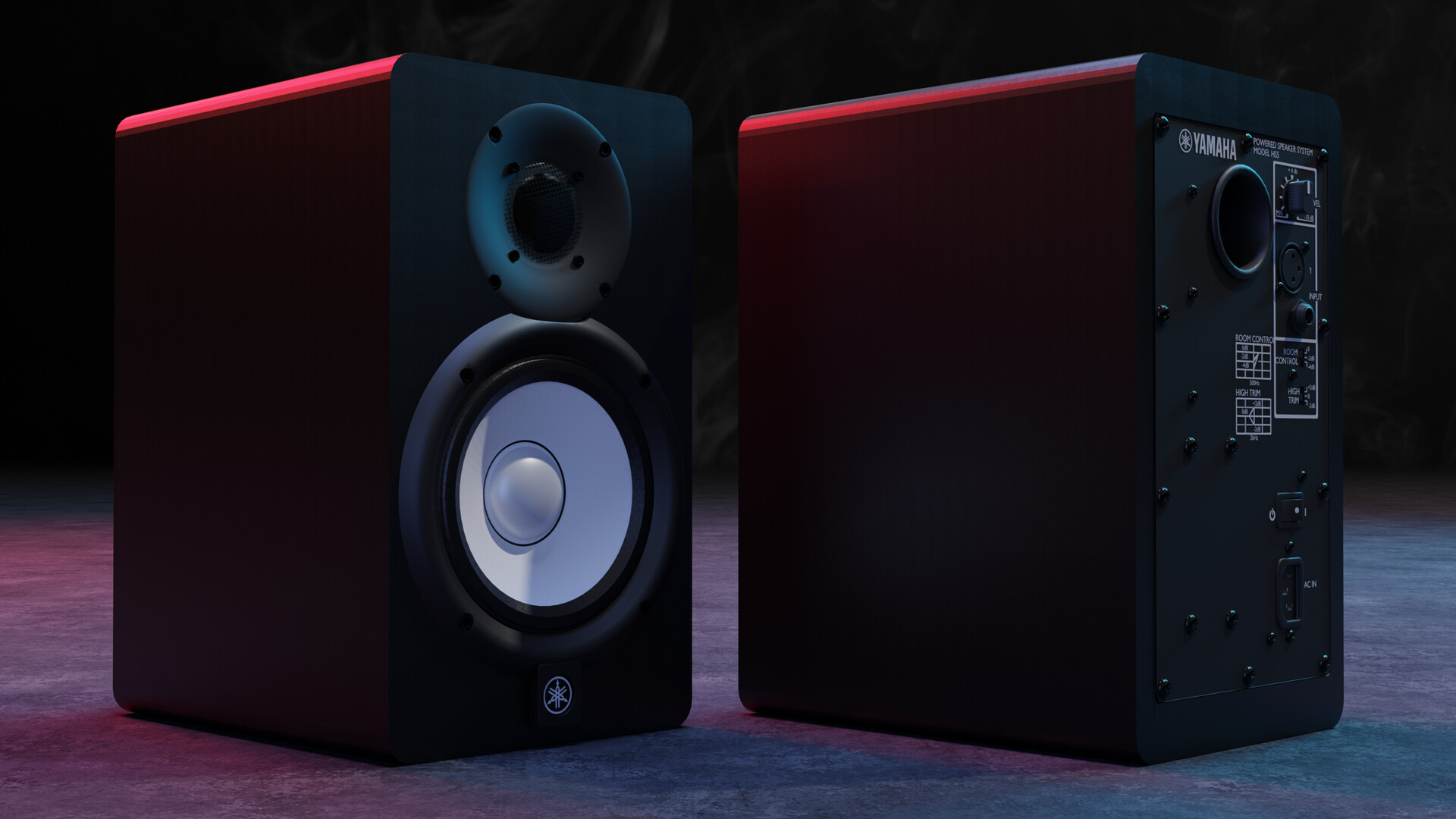 ArtStation - Yamaha HS5 speakers for AR