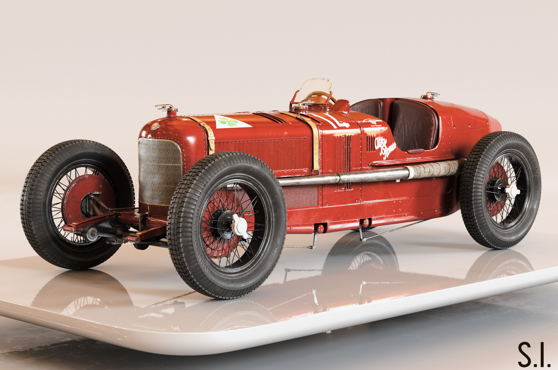 ArtStation - Alfa Romeo P2 1924