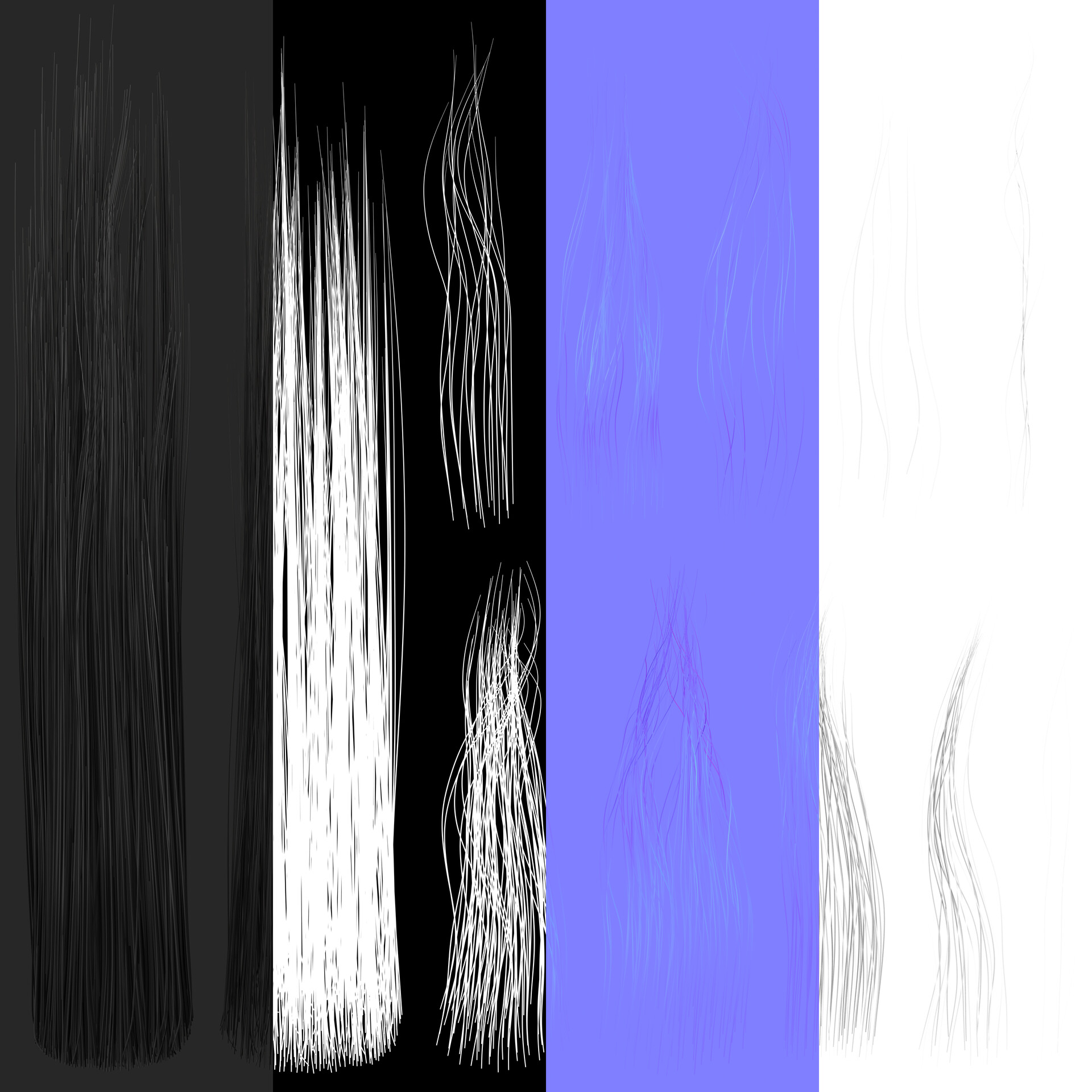 Daniel Alandete Piñero - Real Time Bun Hair - Breakdown Tutorial