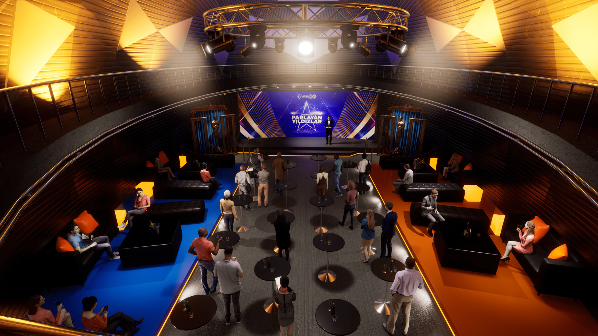 ArtStation - AGESA - Corporate Event Stage Design