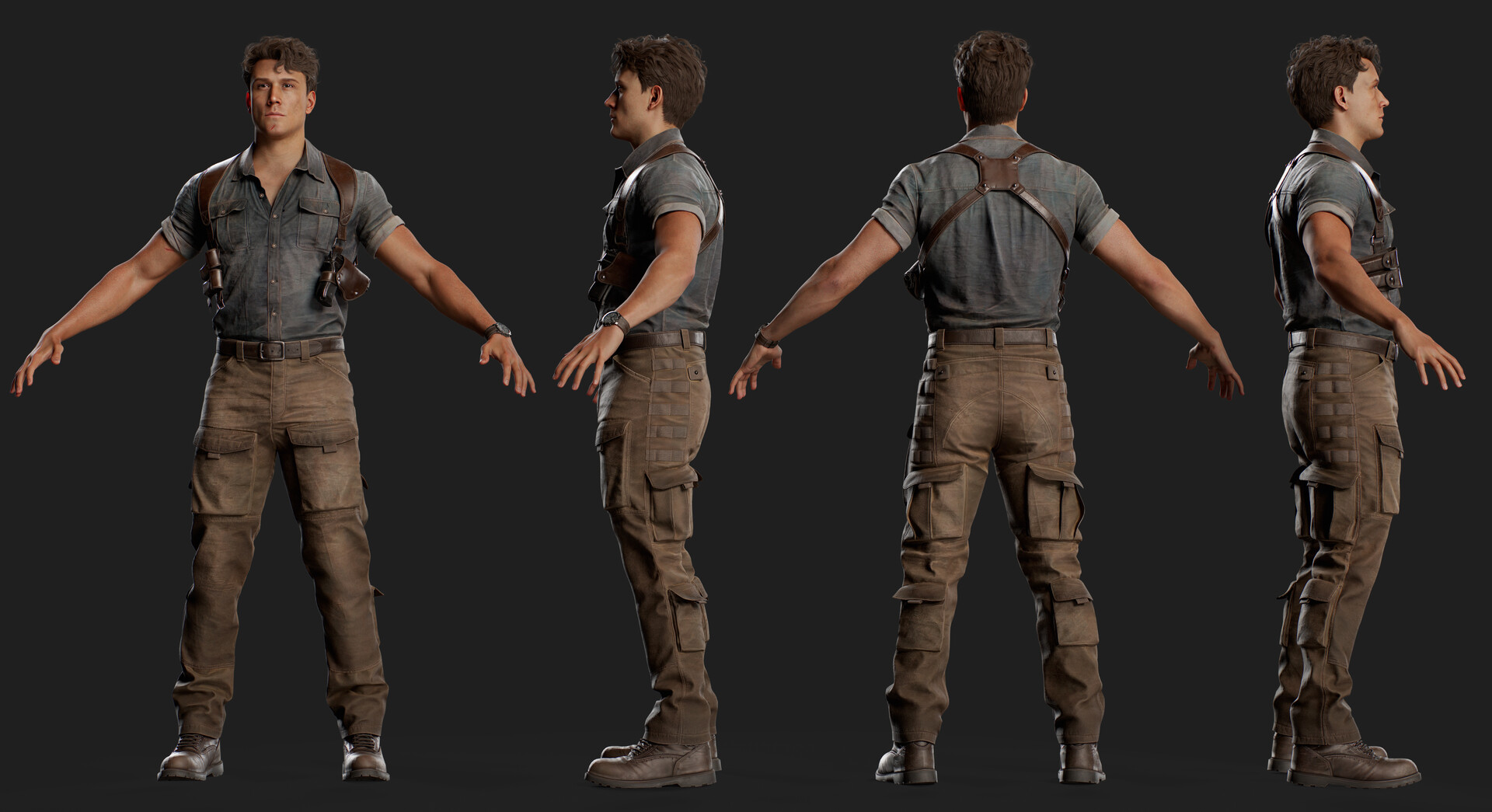 3D Scan Store - Explorer Characters