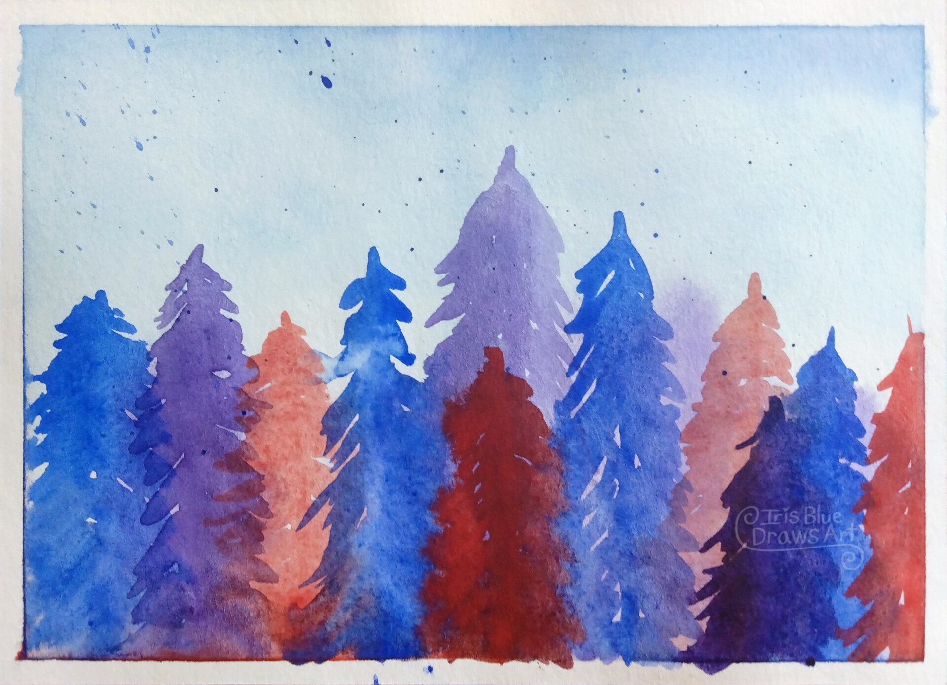 ArtStation - Forest of color 🌲