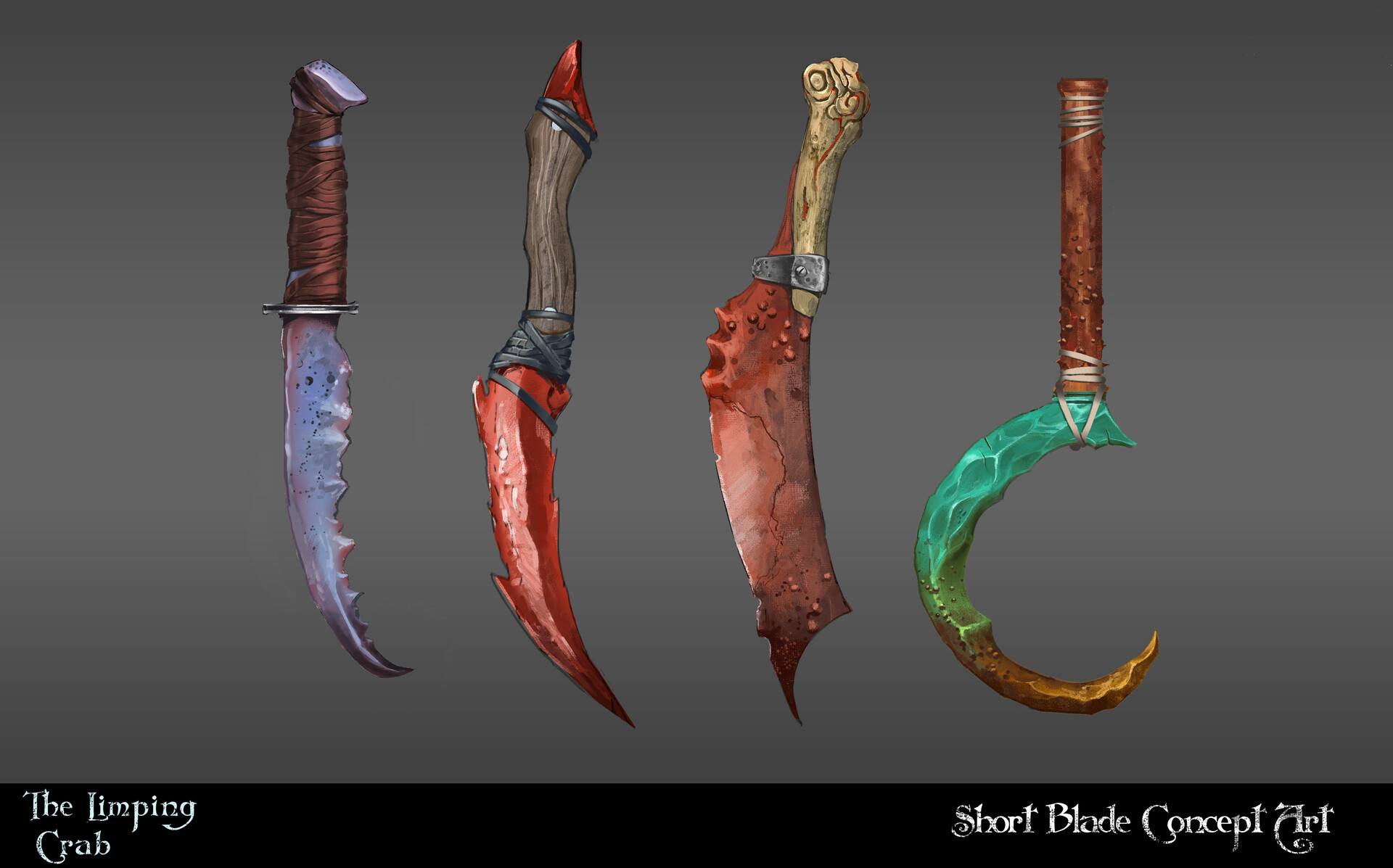 Lionel Schramm - The Limping Crab - Tools and weapons