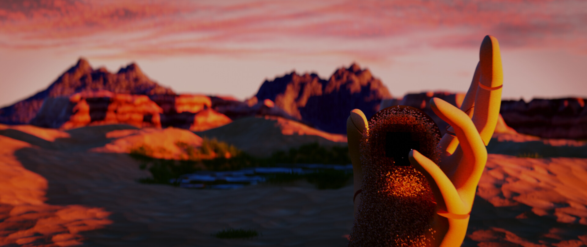 ArtStation - Desert animation with compositing