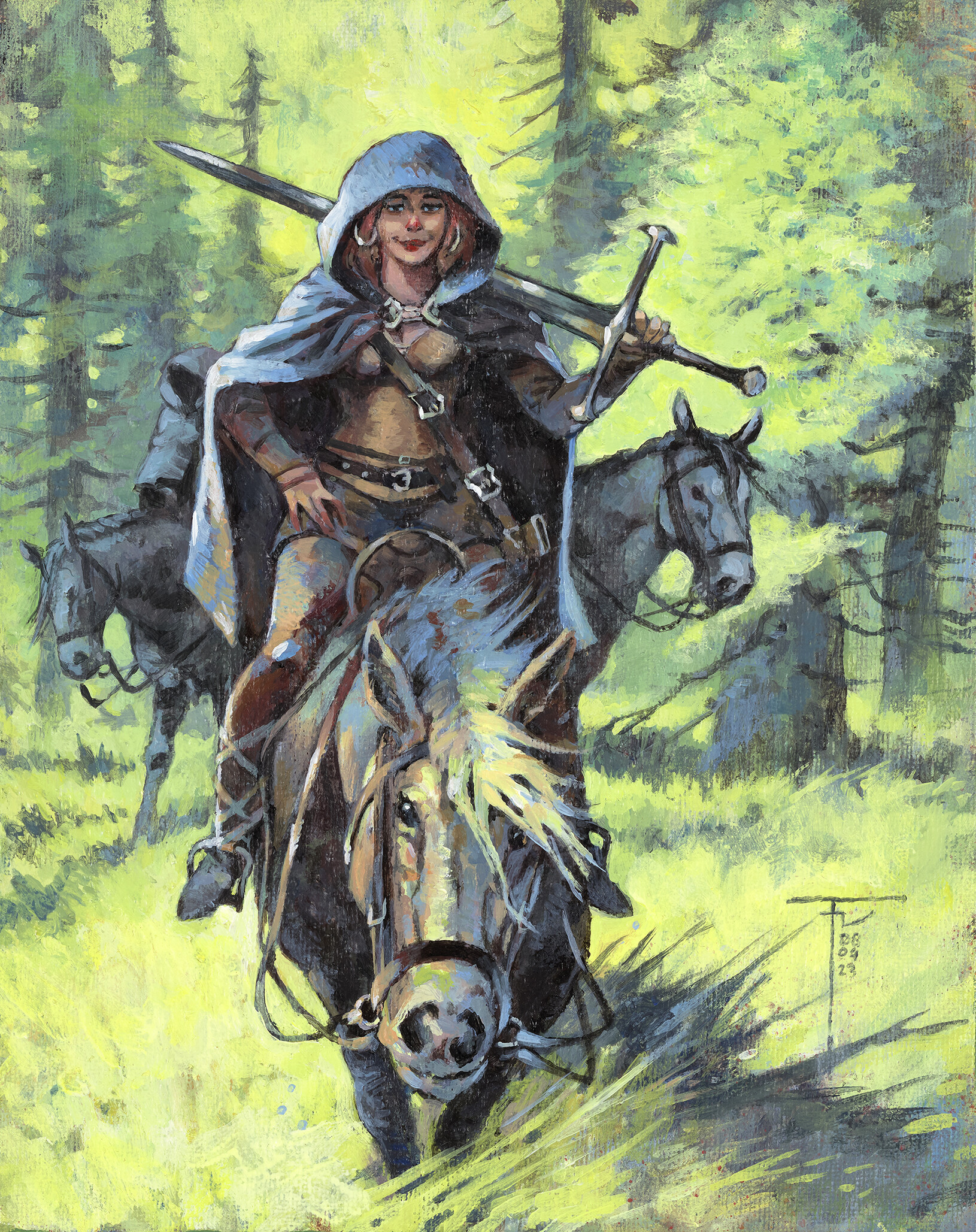 ArtStation - Knight Lady