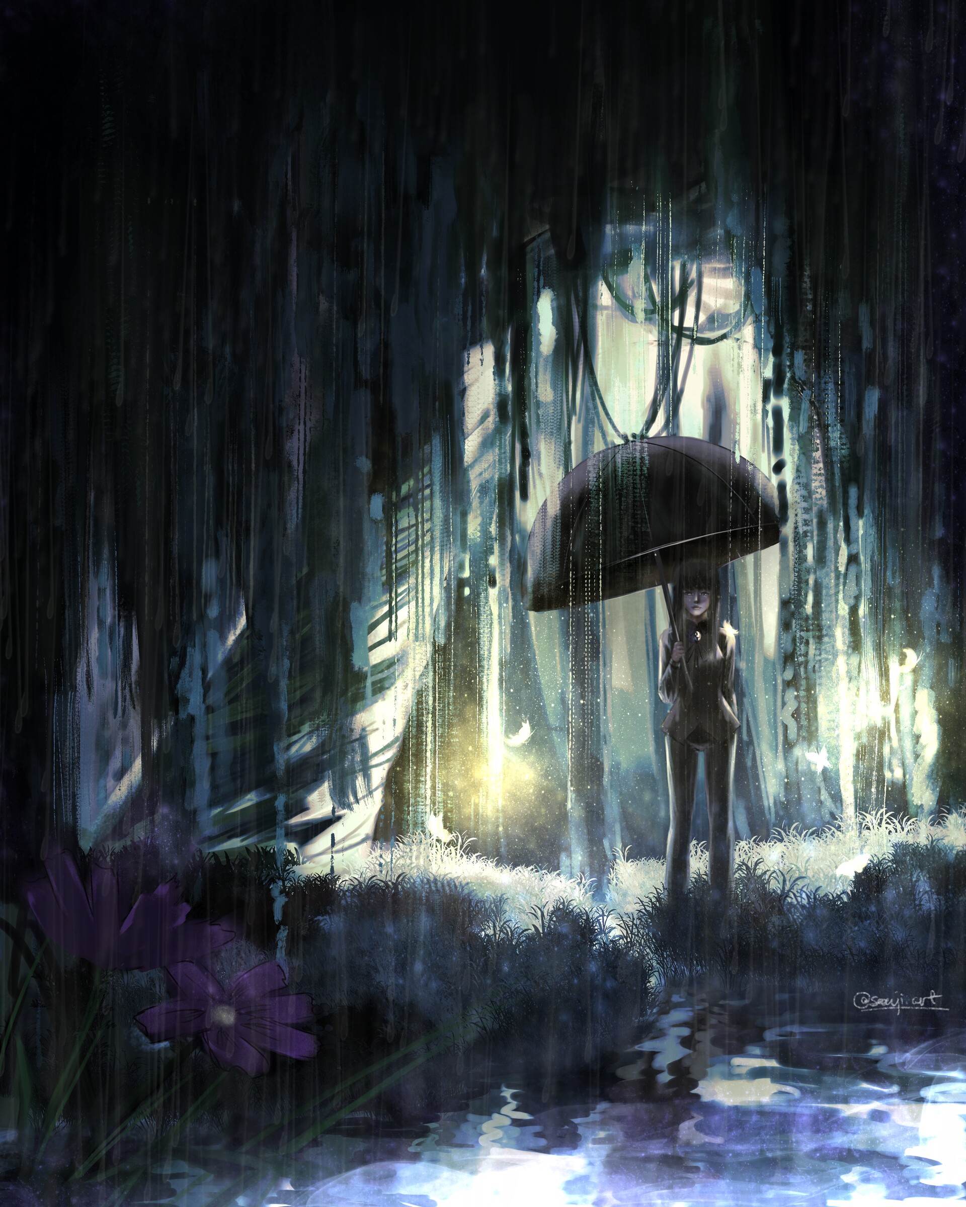 ArtStation - Midnight Forest