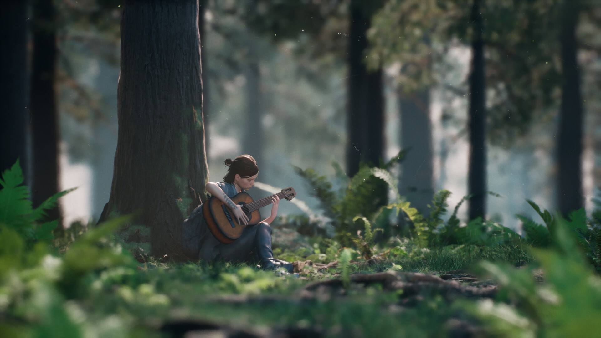 Daniel Esparza - Ellie TLOU 2 Forest - UE 5