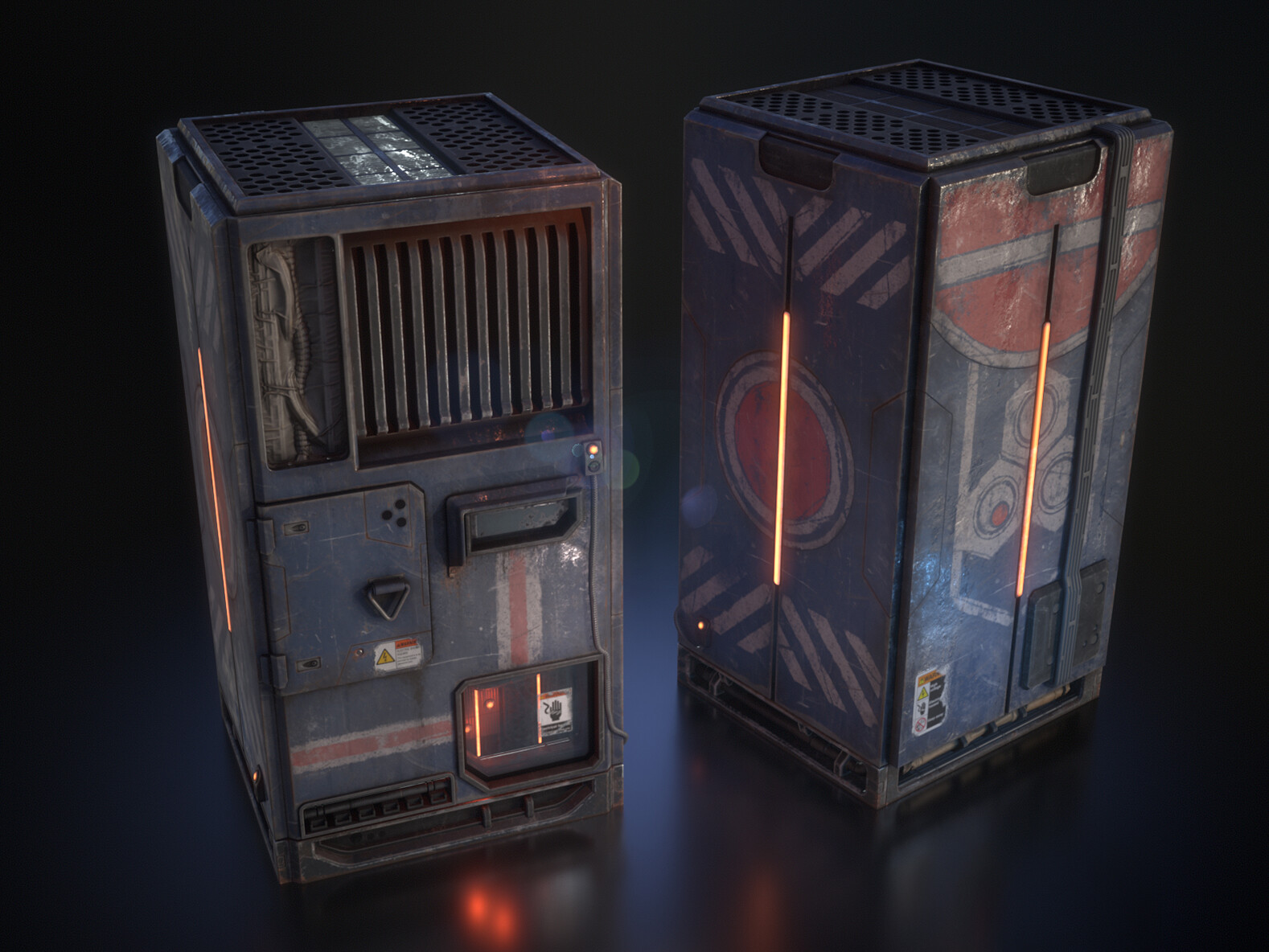 ArtStation - Air vent machine