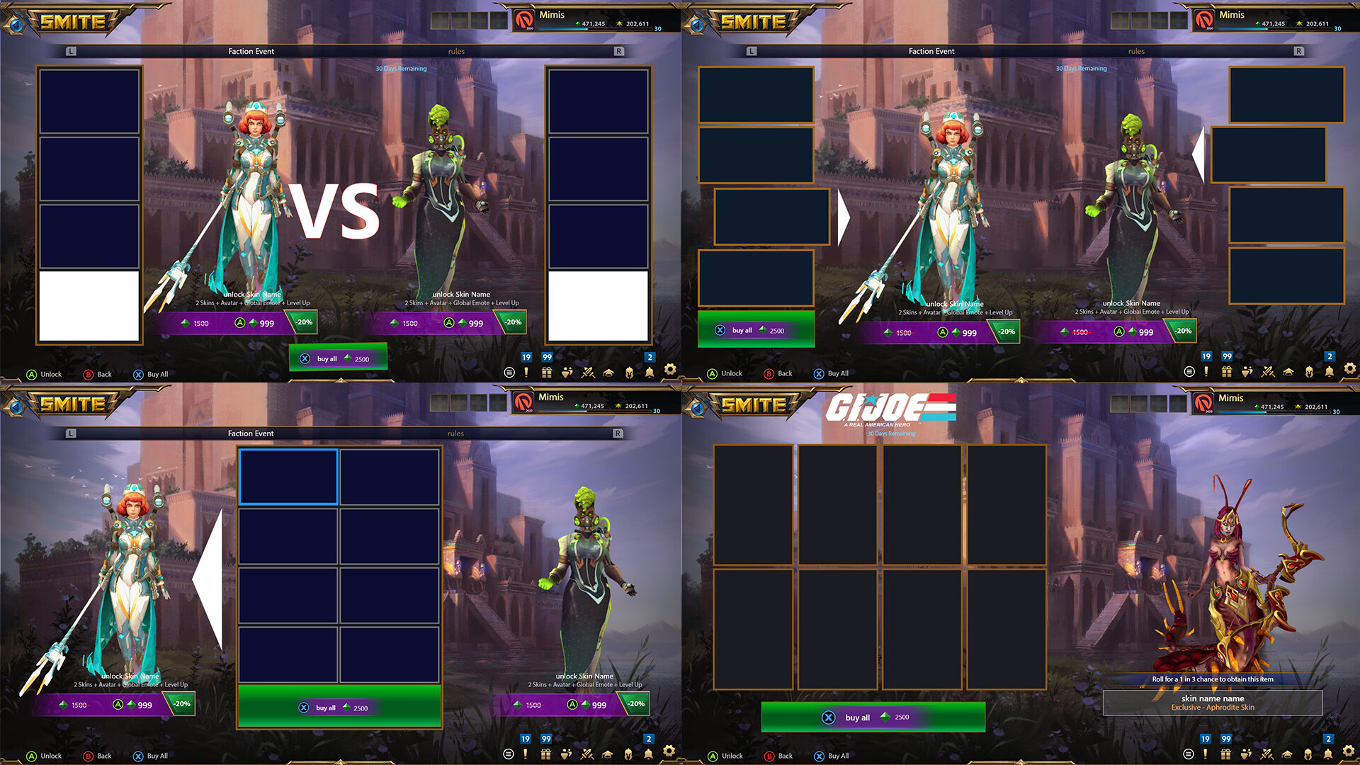 Reilly Gray - SMITE Crossover Event - GI Joe