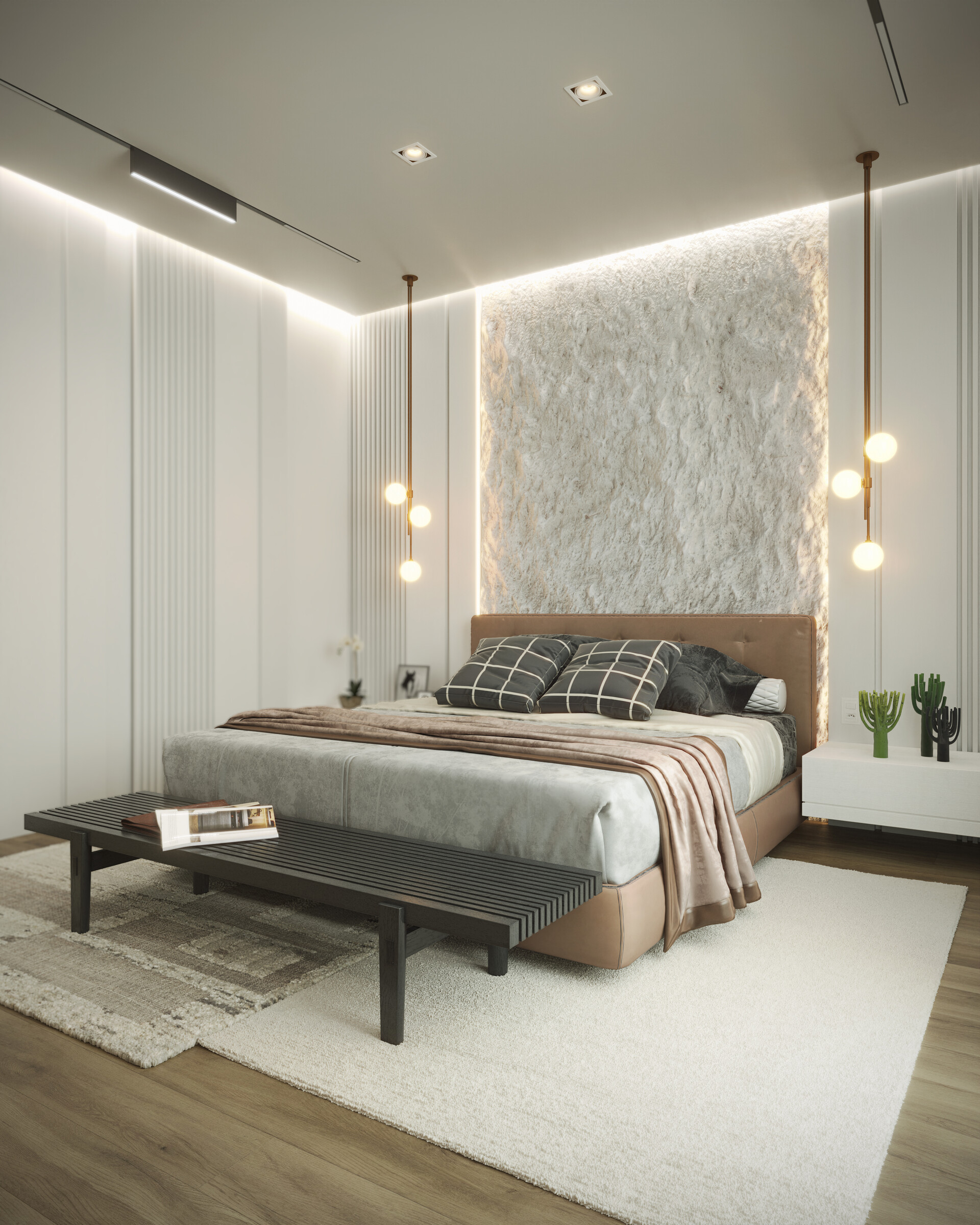 Simple Modern Bedroom