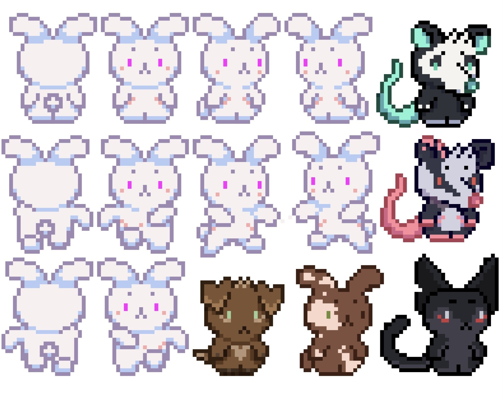 ArtStation - Pixel furries