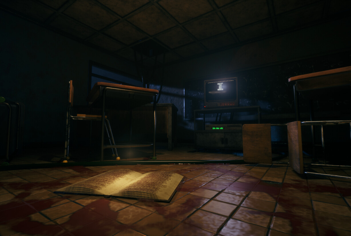 Marcus Charles - 3D Environment - A Quiet Hallway