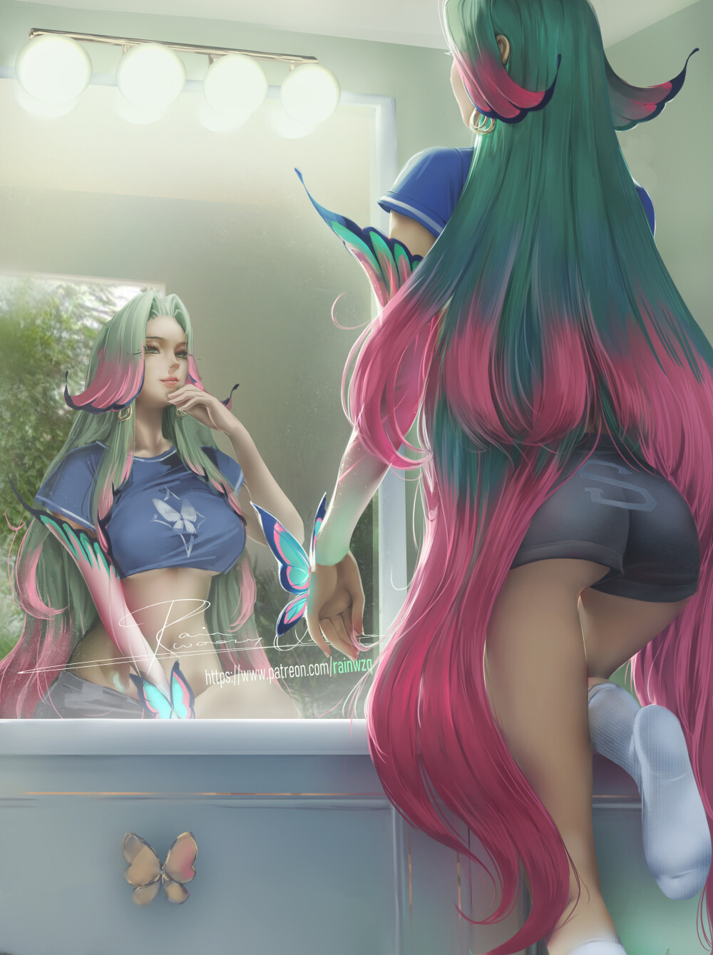 ArtStation - Seraphine (faerie court)