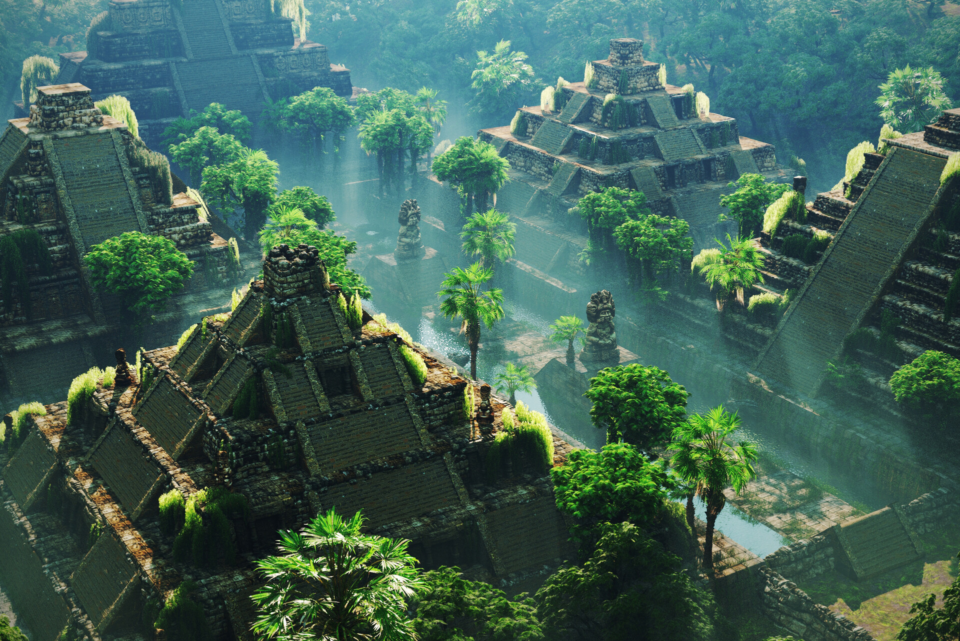 ArtStation - The Lost City of the Mayans