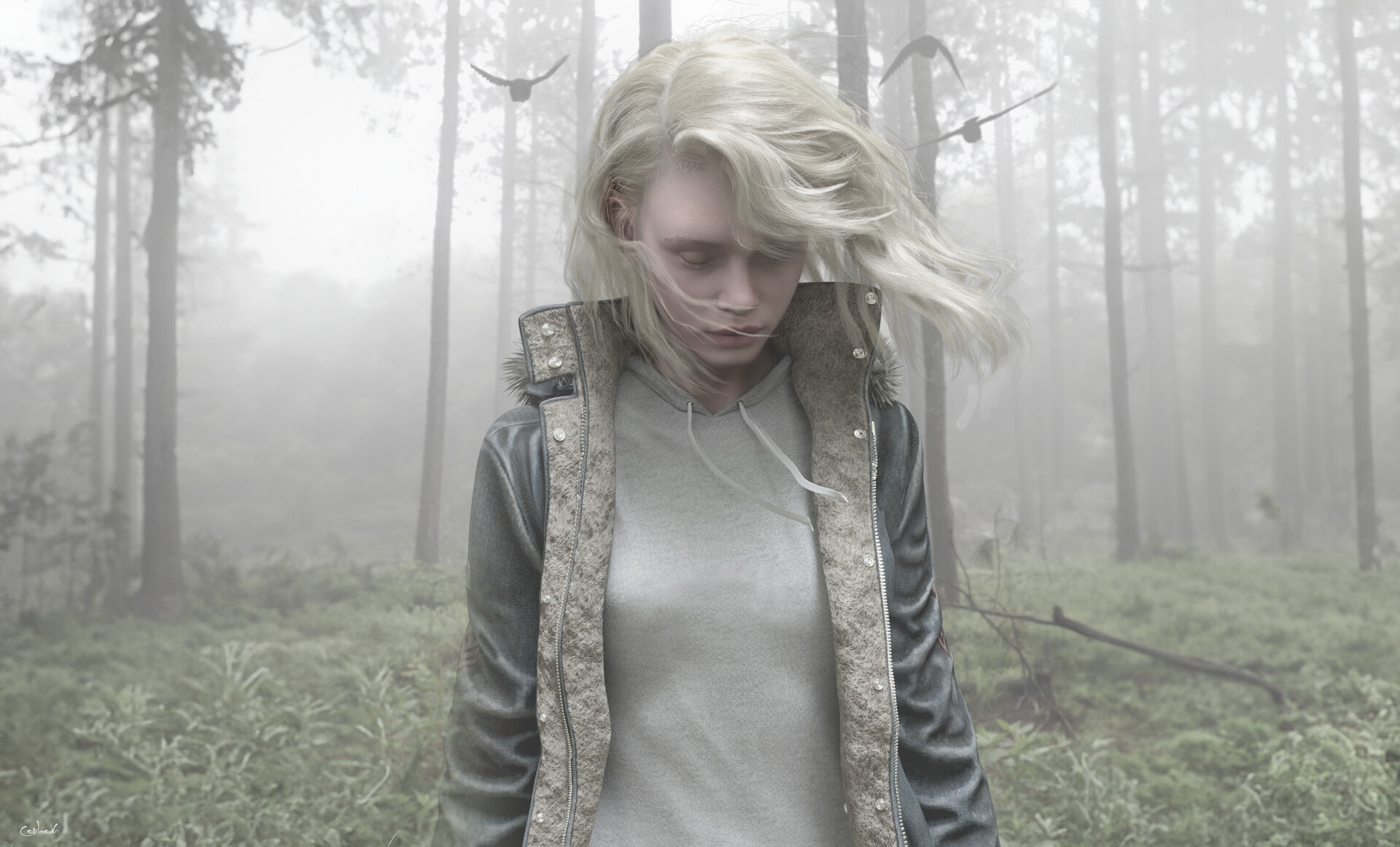 ArtStation - Black Forest - Revised with Adobe Generative Fill