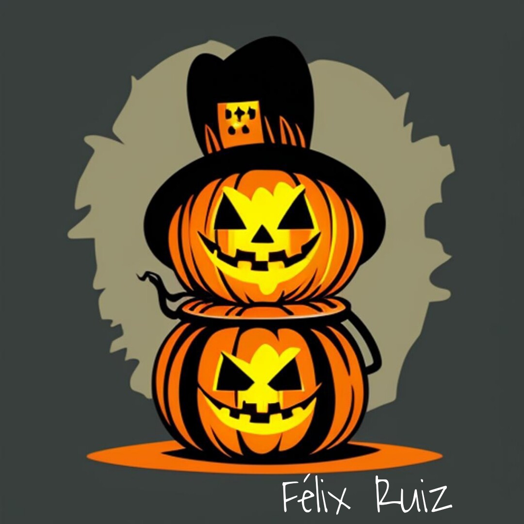 ArtStation - Pumpkin ghost - Félix Ruiz Nguyên BEU