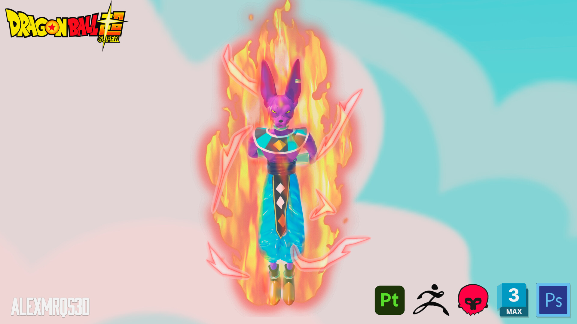 ArtStation - Beerus - Dragon Ball Super