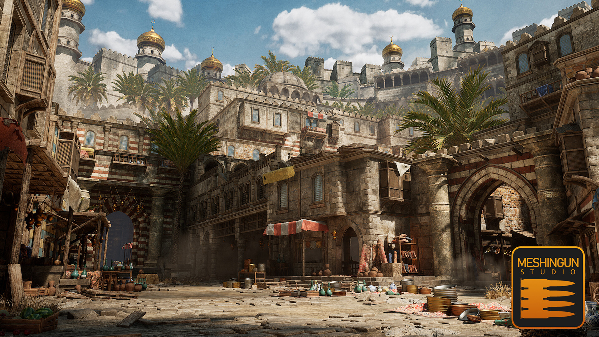 MESHINGUN STUDIO INC. - The Bazaar UE4 UE5